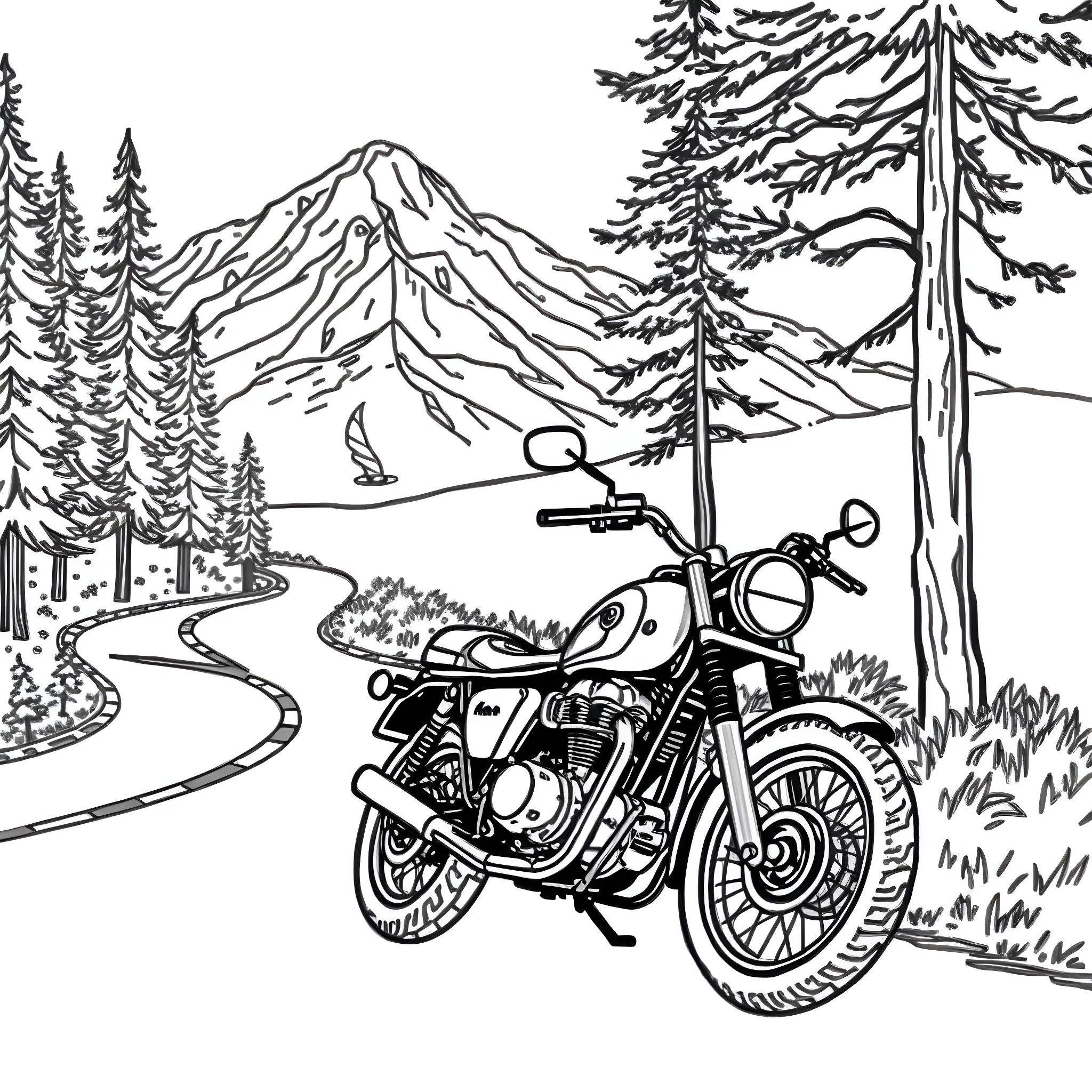 Best Motor Coloring Pages (Free Printable PDF)