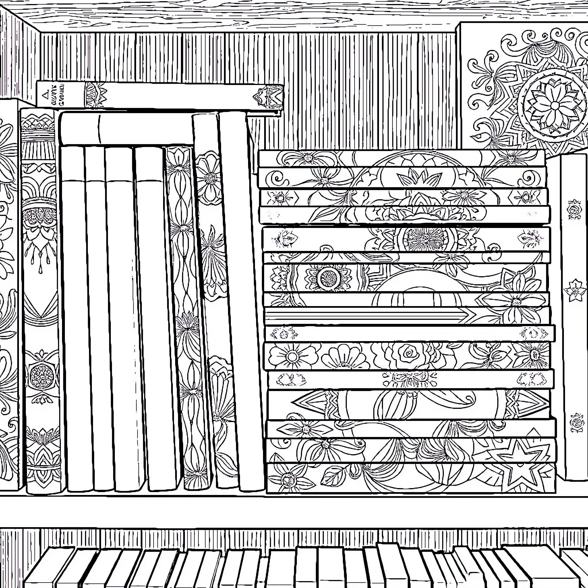 Best Book Coloring Pages (Free Printable PDF)
