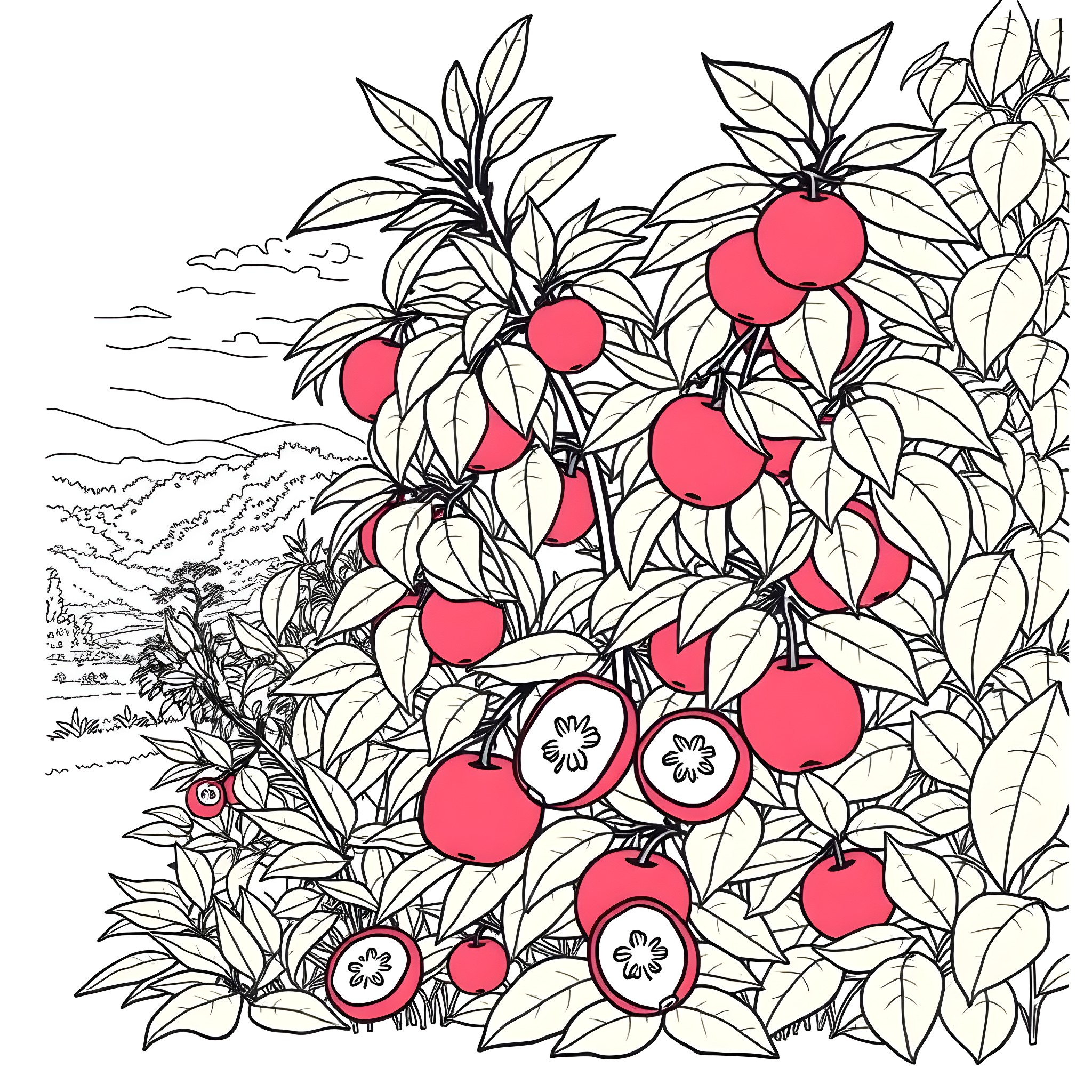 2 Best Araza Coloring Pages (Free Printable PDFs)