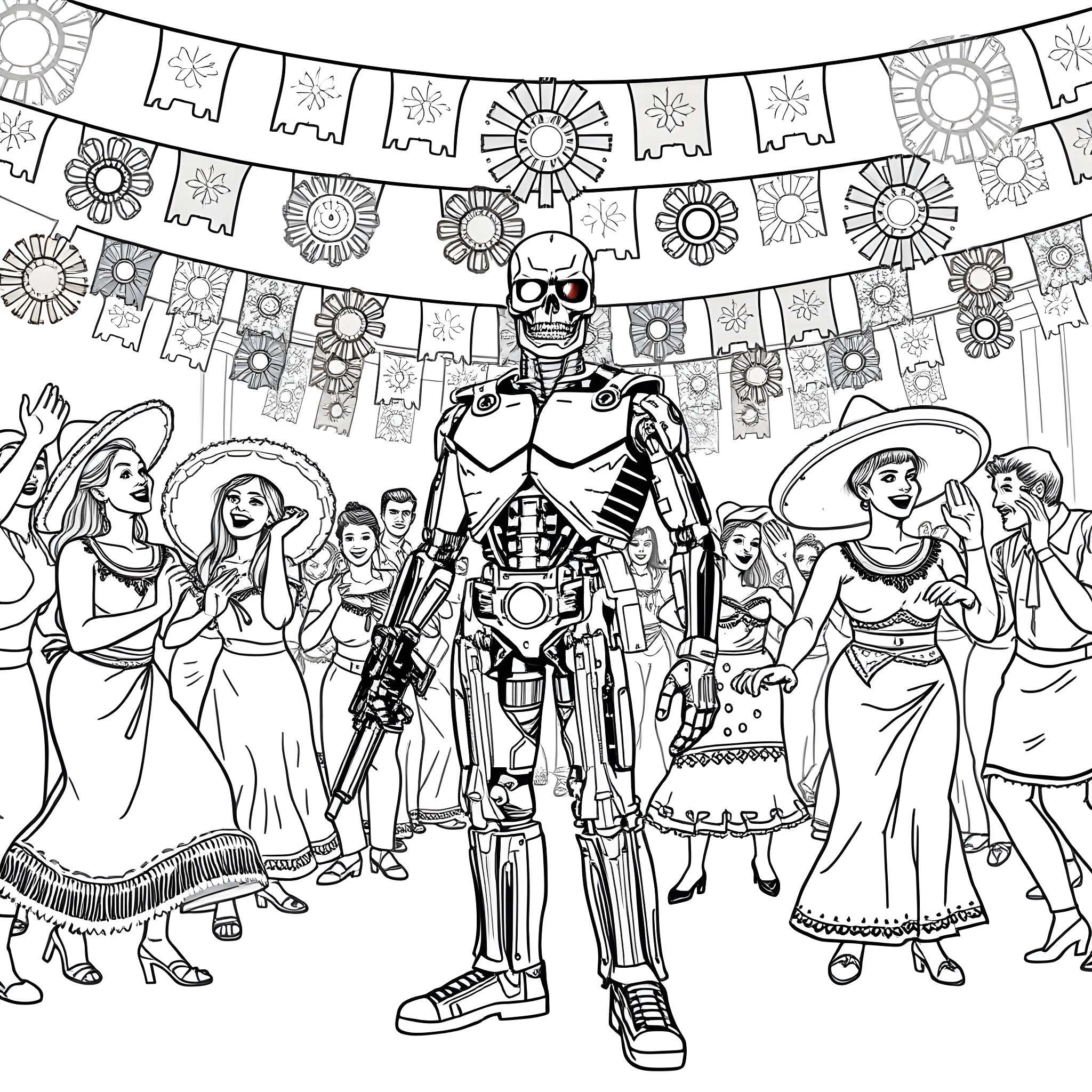 30 Best Terminator Coloring Pages (Free Printable PDFs)