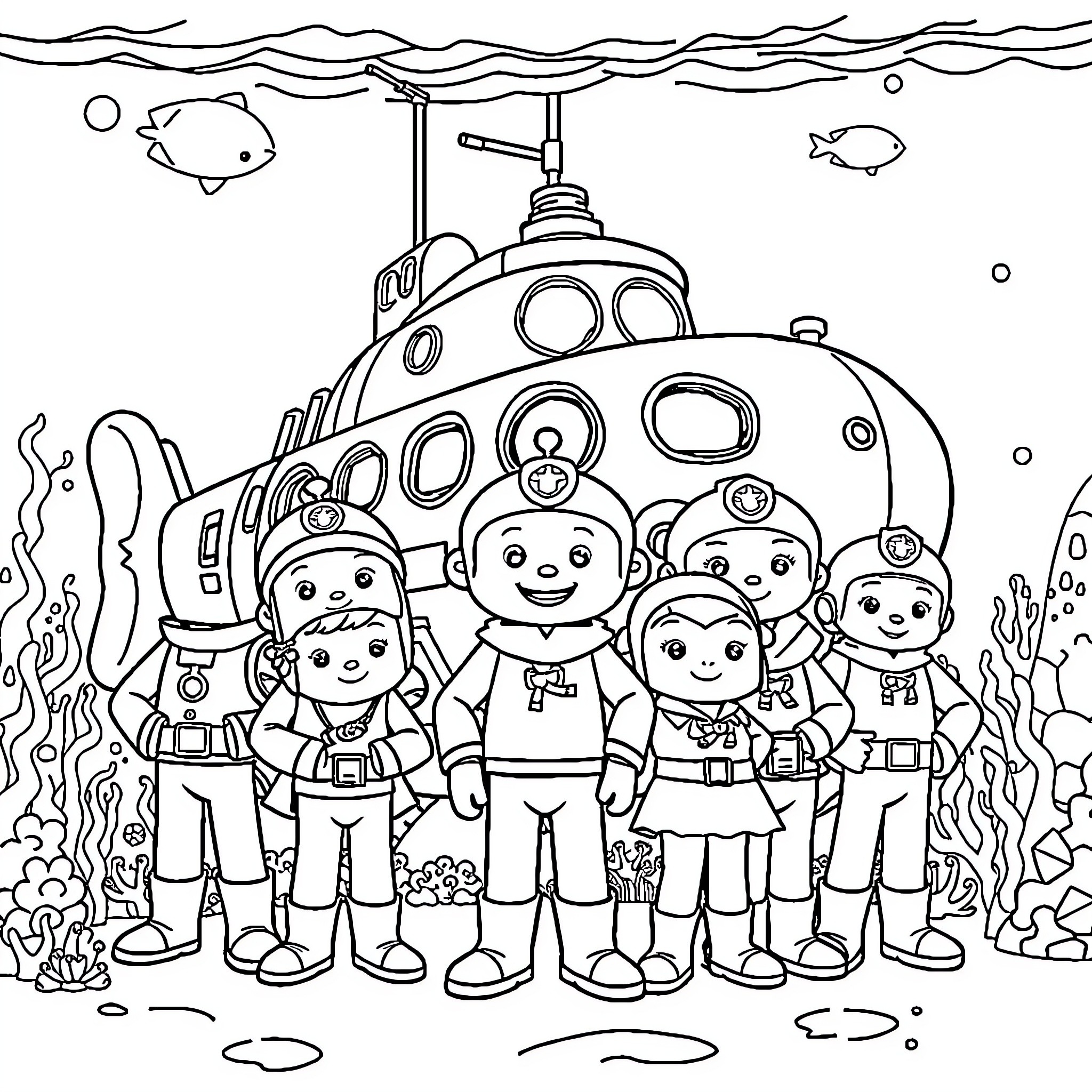 Best Octonauts Coloring Pages (Free Printable PDF)