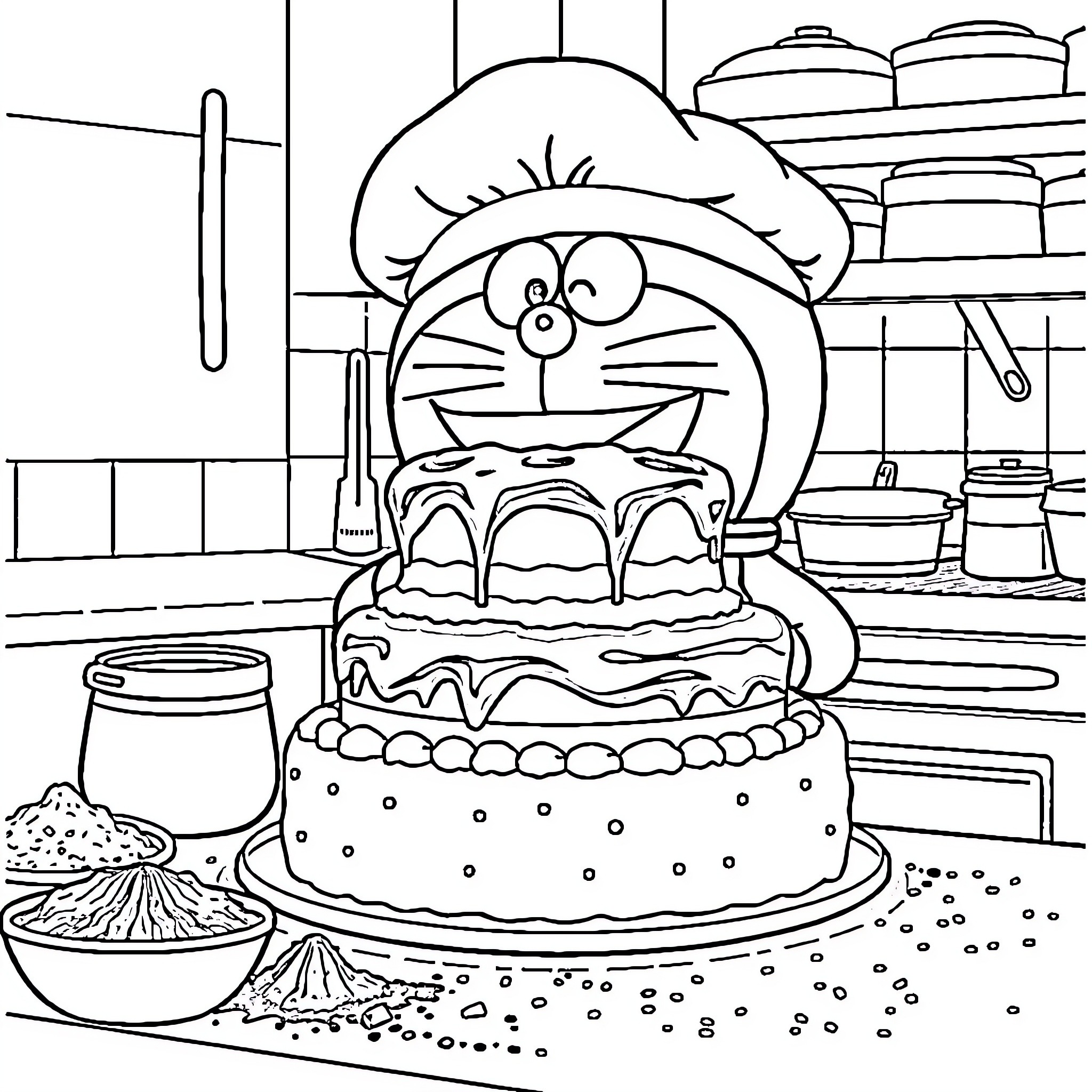 Best Doremon Coloring Pages (Free Printable PDF)
