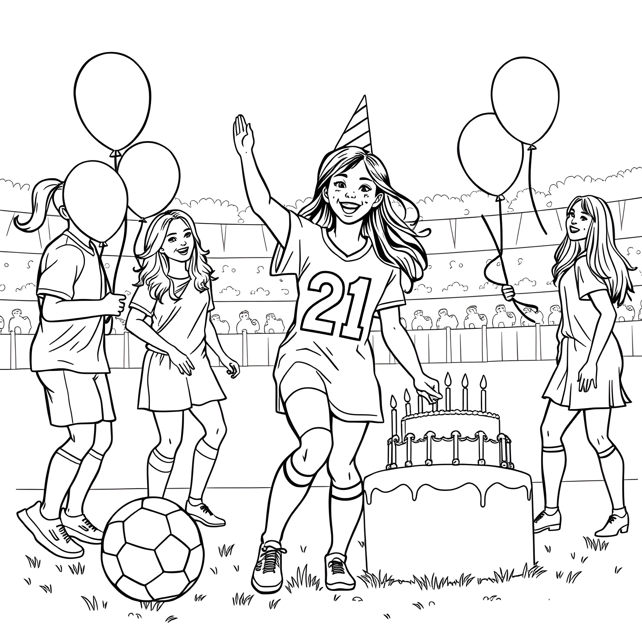 243 Best Girl Coloring Pages (Free Printable PDFs)