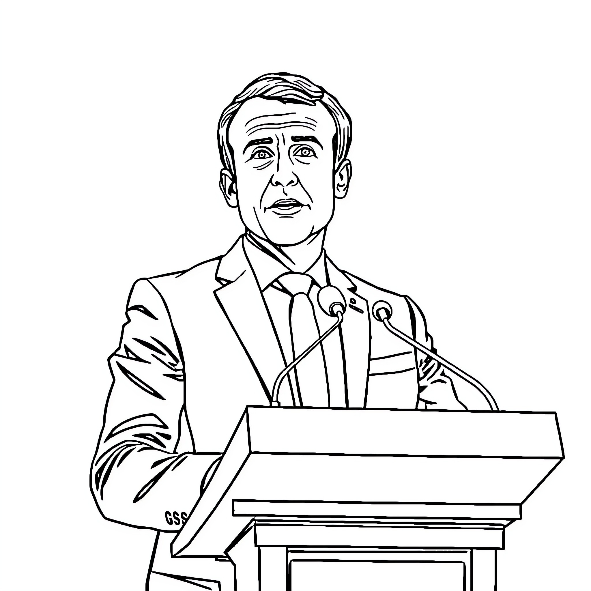 Best Emmanuel Macron Coloring Pages (Free Printable PDF)