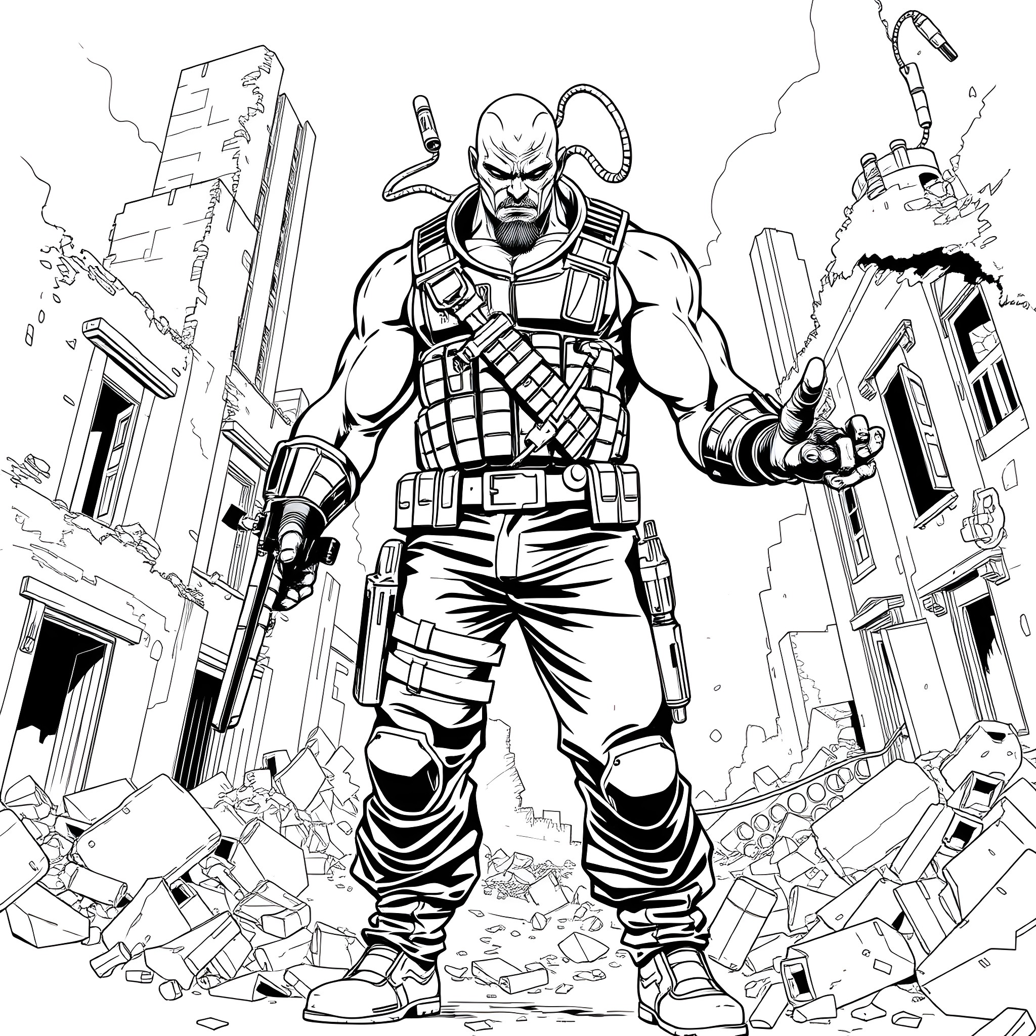 107 Best Bane Coloring Pages (Free Printable PDFs)