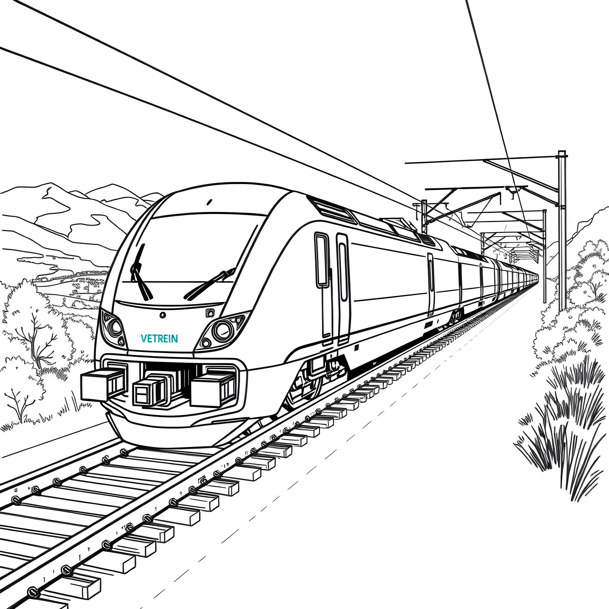 30 Best Locomotive Coloring Pages (Free Printable PDFs)