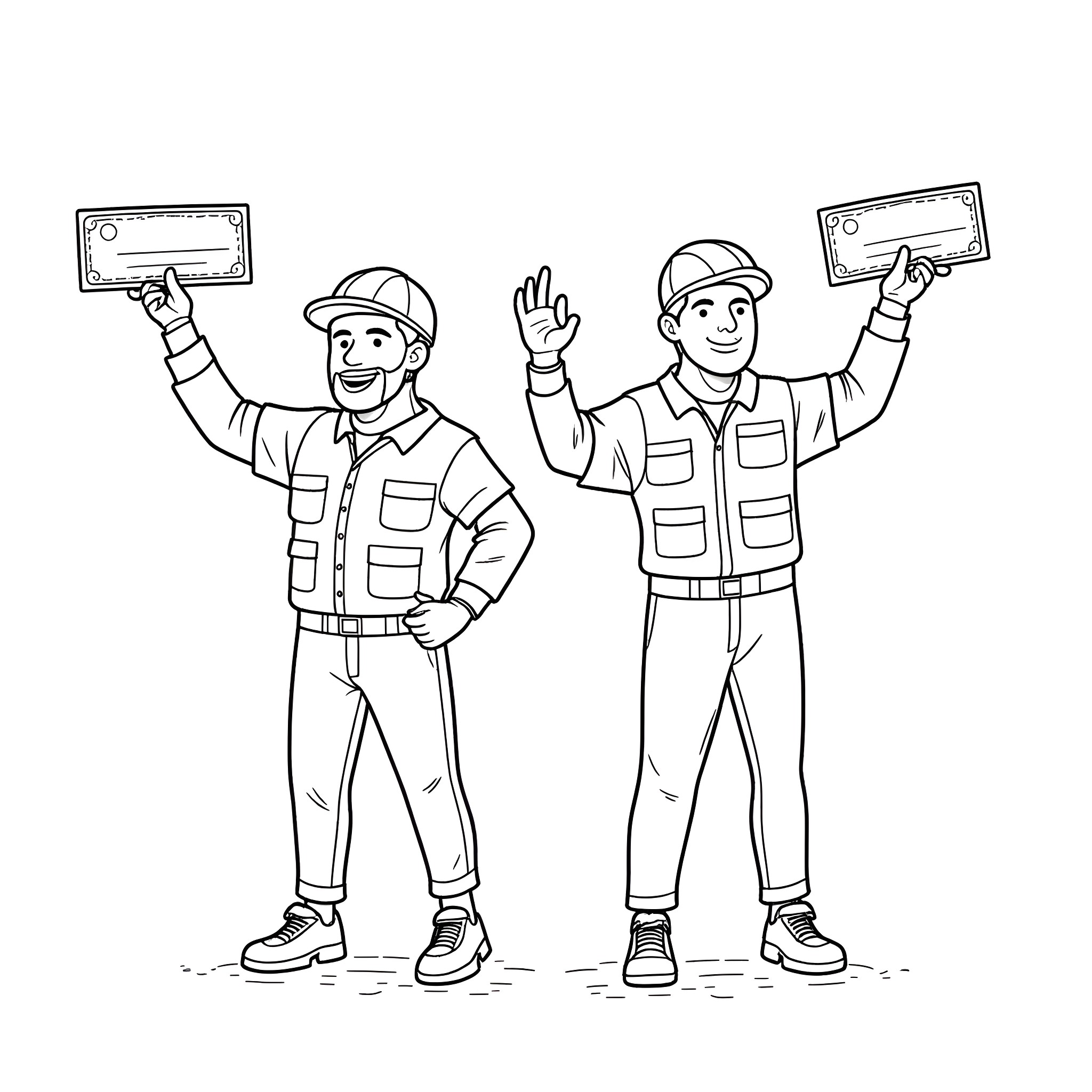1 Best Employee Coloring Pages (Free Printable PDFs)