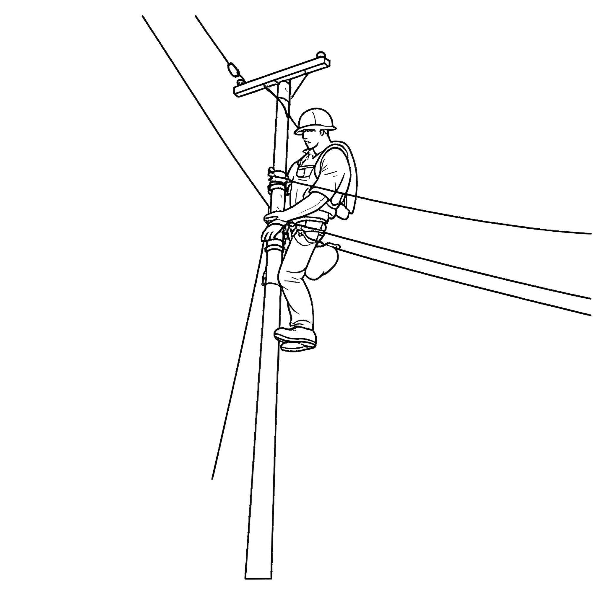 Best Lineman Coloring Pages (Free Printable PDF)