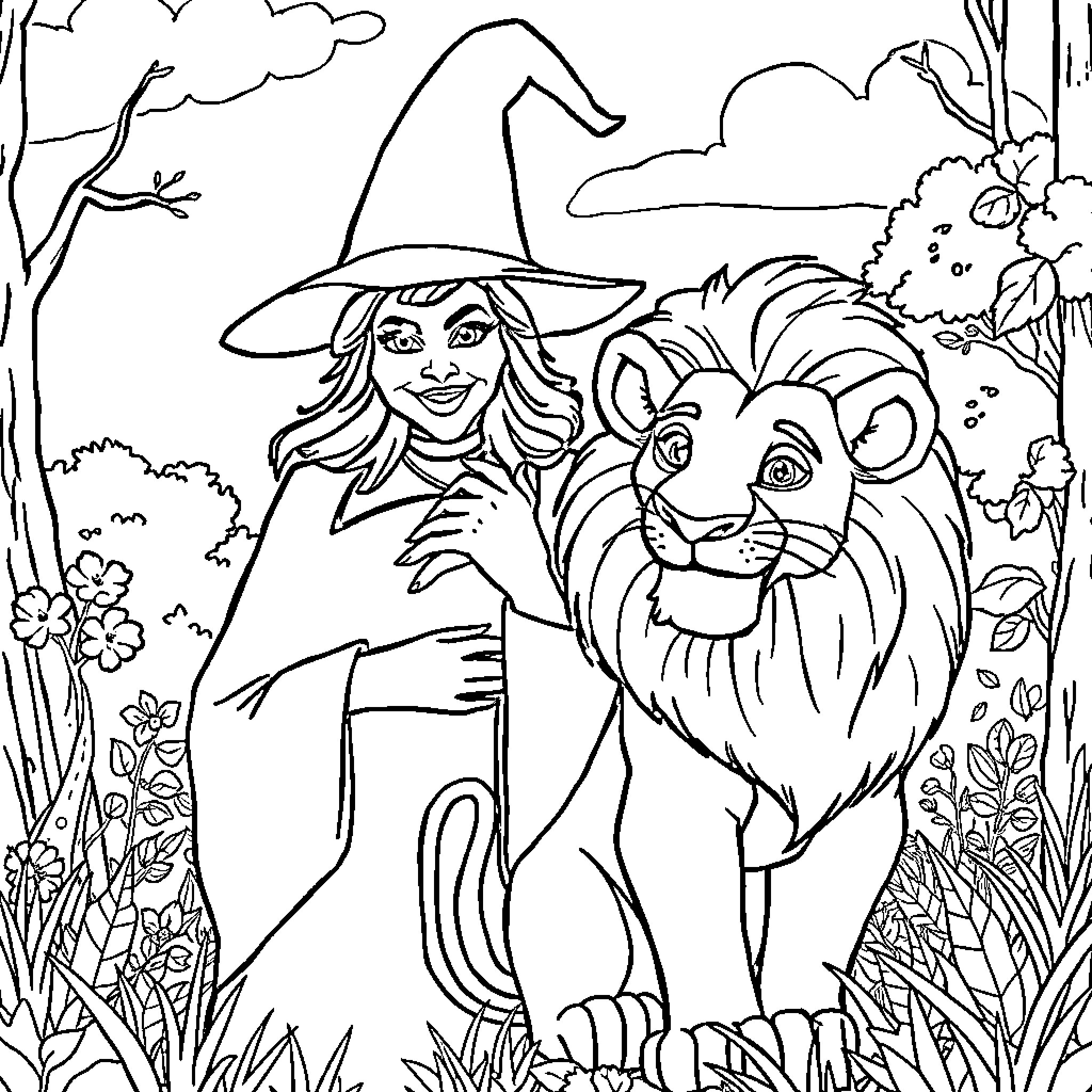 Best Elphaba Coloring Pages (Free Printable PDF)