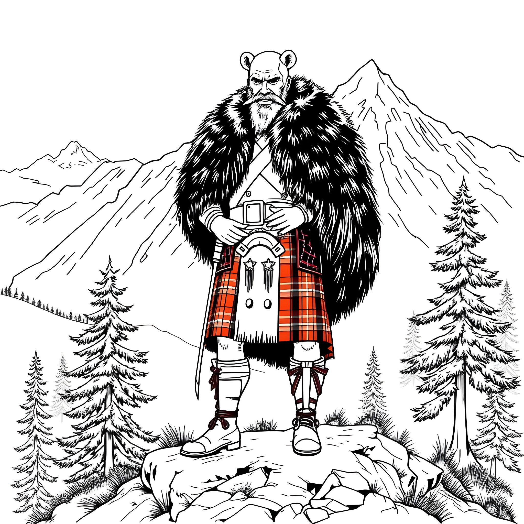 432 Best Bear Coloring Pages (Free Printable PDFs)