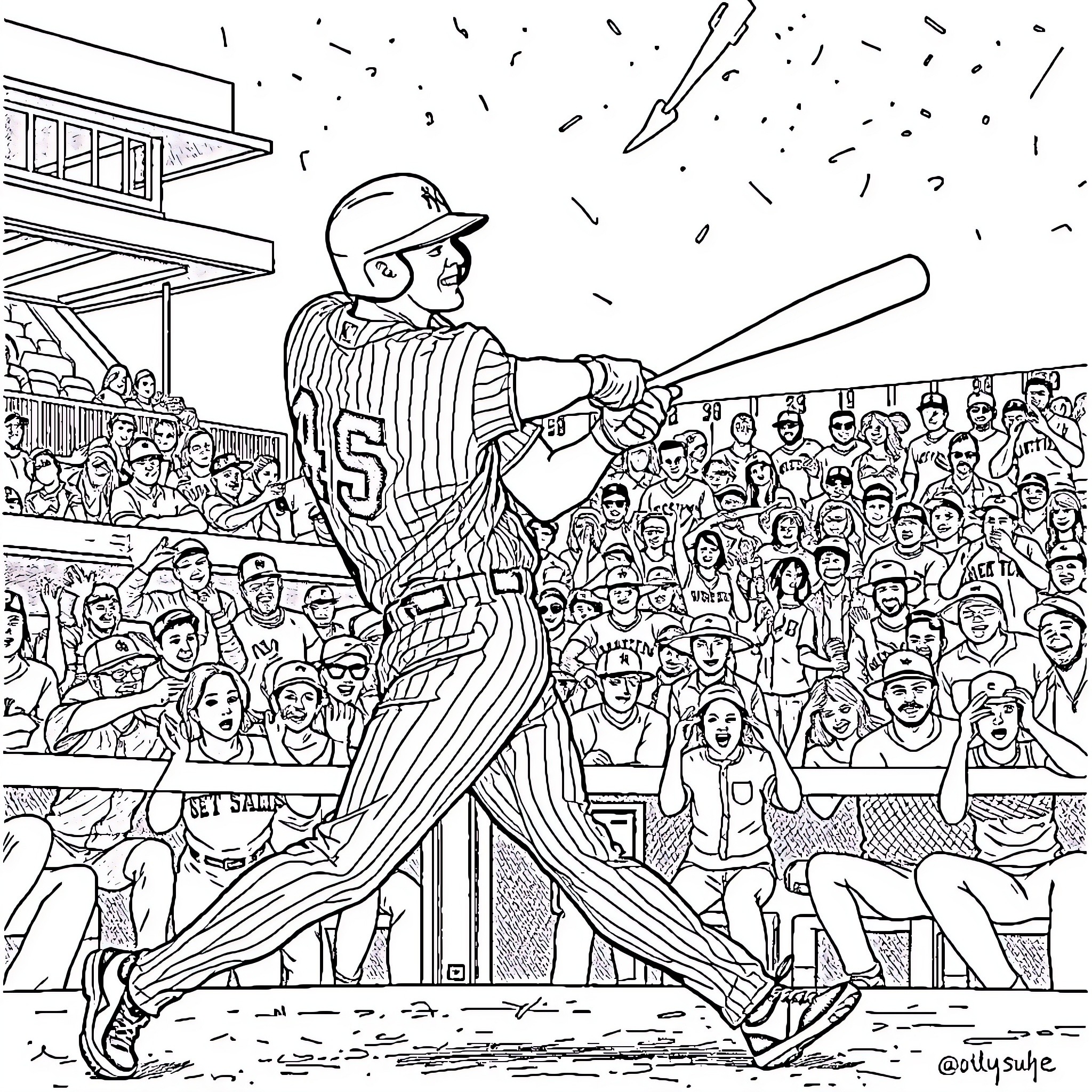 14 Best Aaron Judge Coloring Pages (Free Printable PDFs)