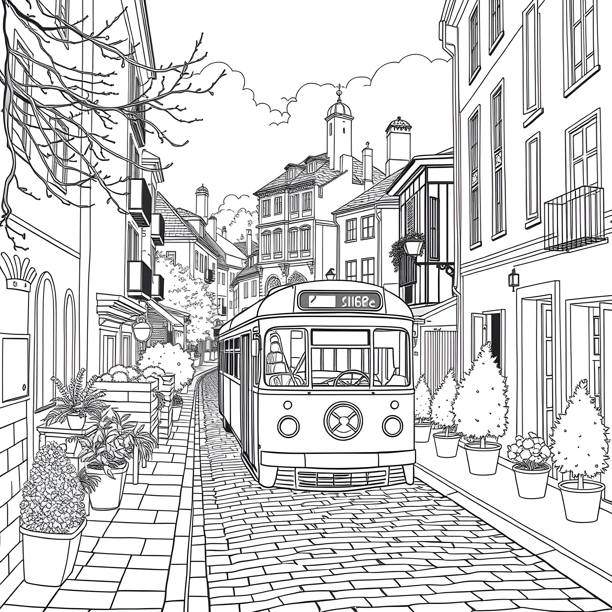 18 Best Bus Coloring Pages (Free Printable PDFs)