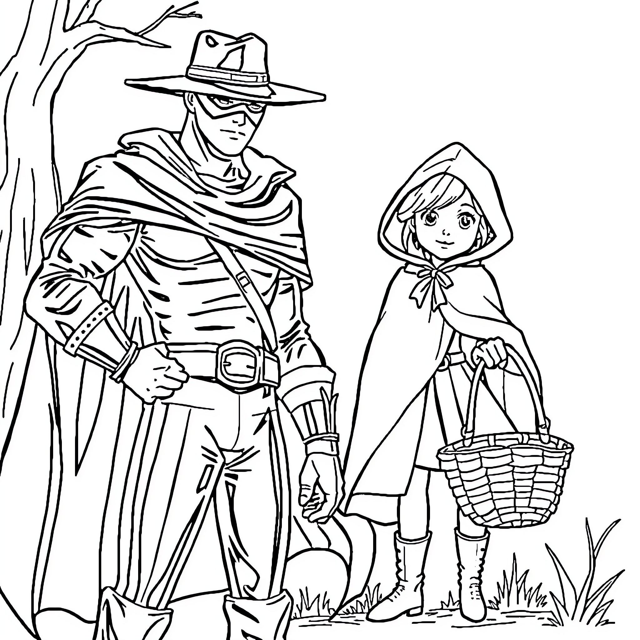 Best Zorro Coloring Pages (Free Printable PDF)