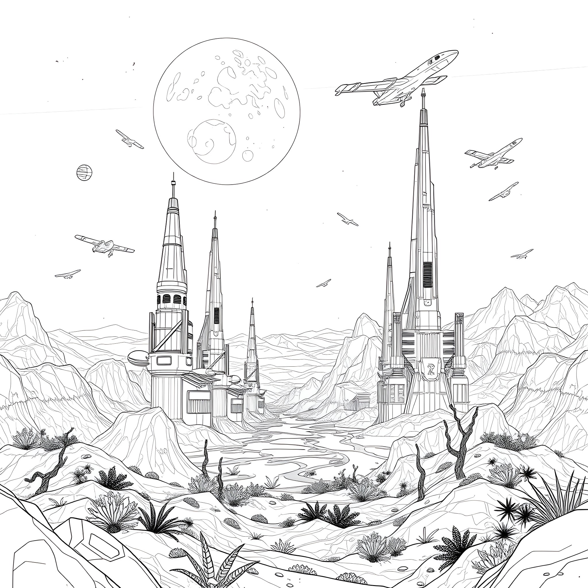 Best Mars Coloring Pages (Free Printable PDF)