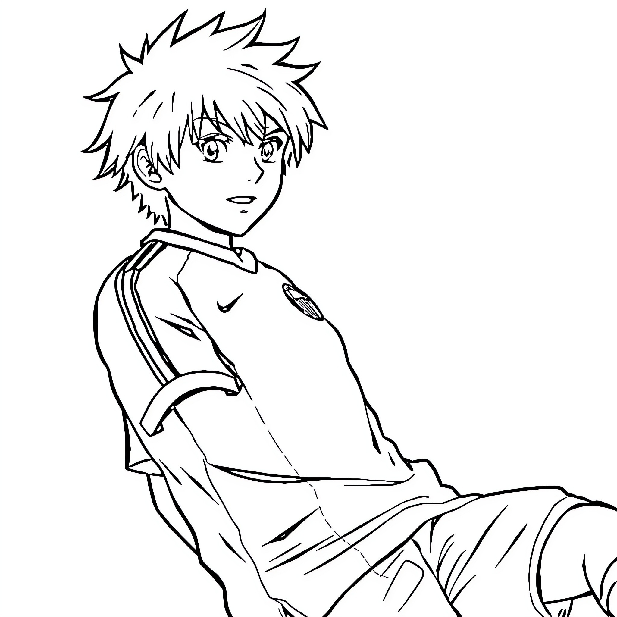 Best Isagi Yoichi Coloring Pages (Free Printable PDF)