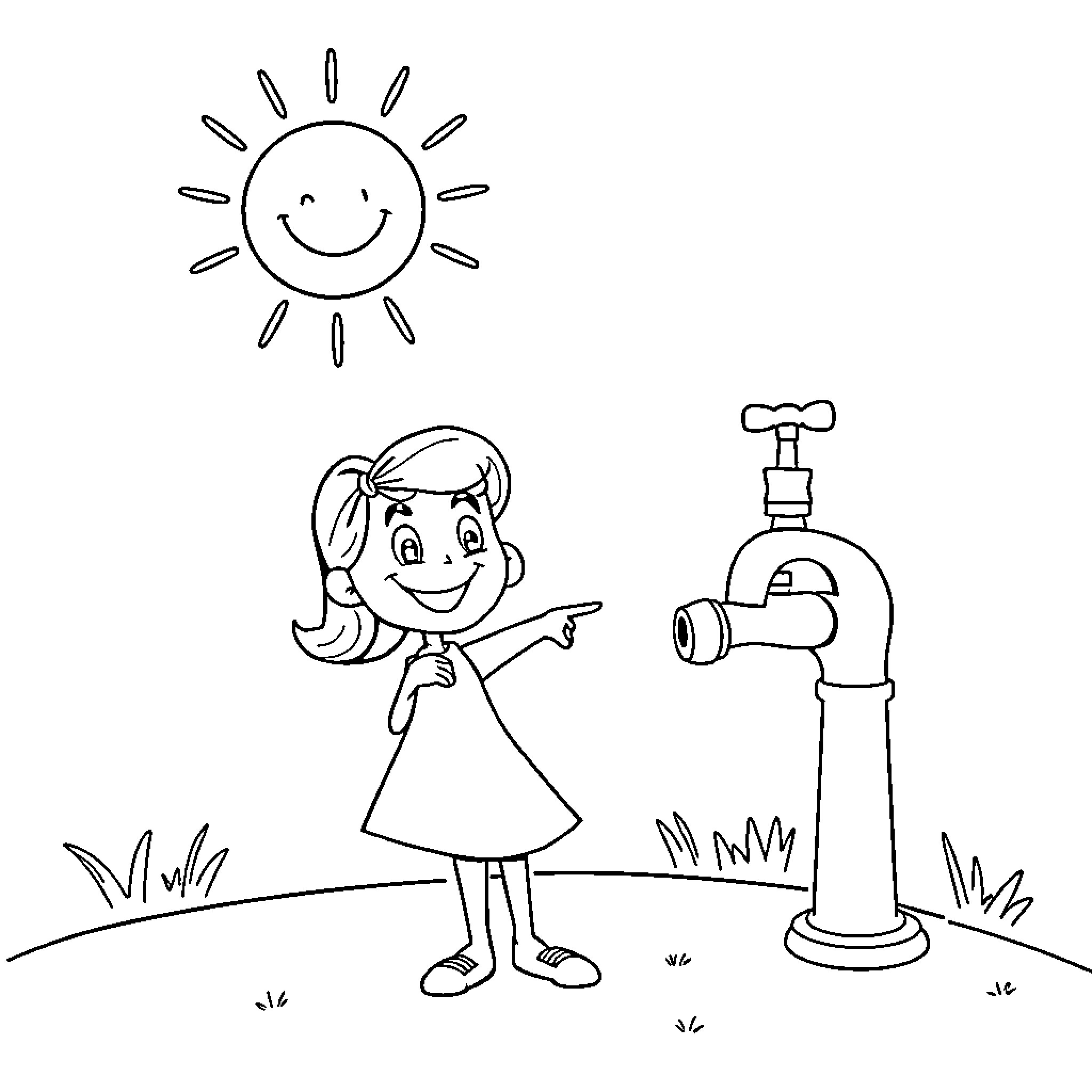 Best Water Saver Coloring Pages (Free Printable PDF)