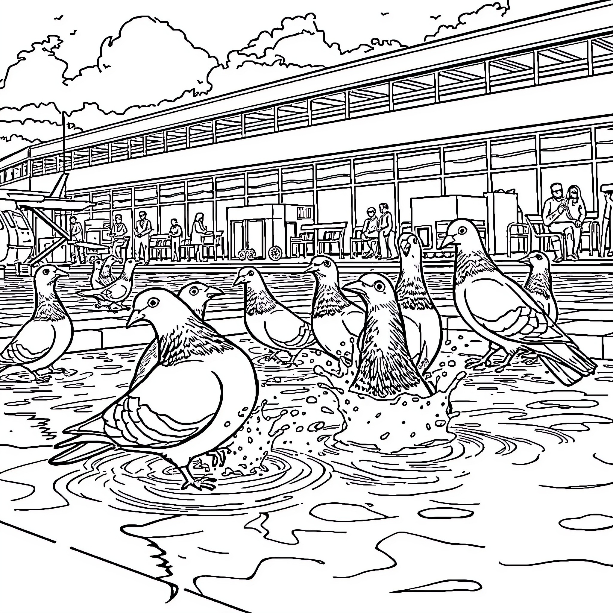 30 Best Pigeon Coloring Pages (Free Printable PDFs)