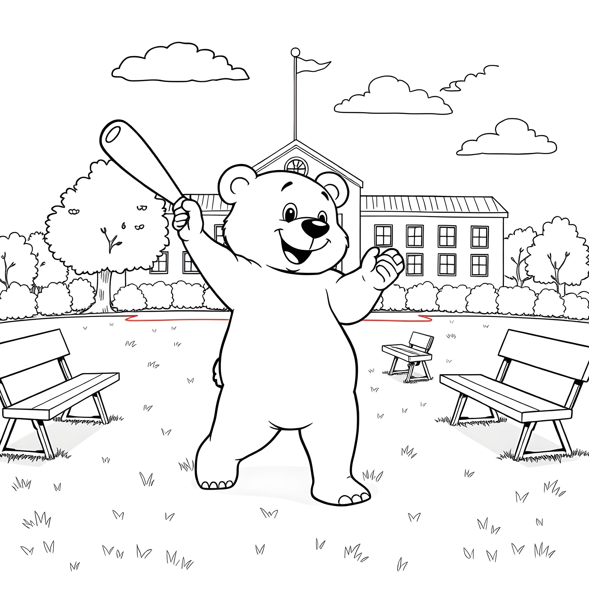 Best Bear Coloring Pages (Free Printable PDF)