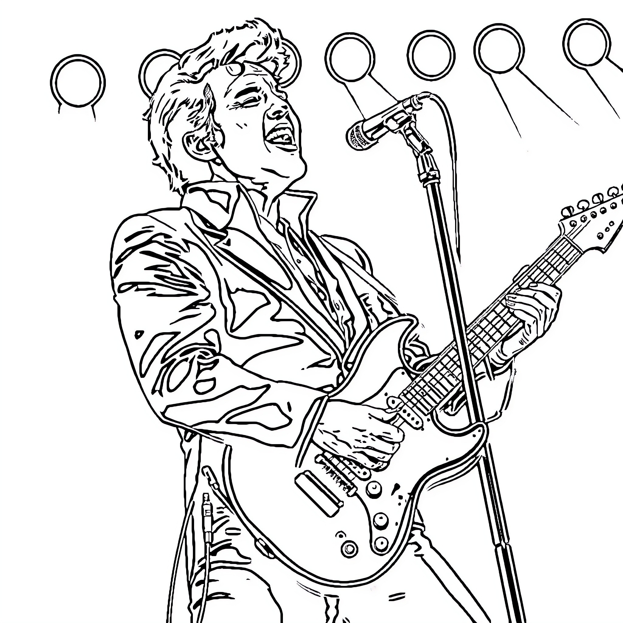Best Elvis Coloring Pages (Free Printable PDF)