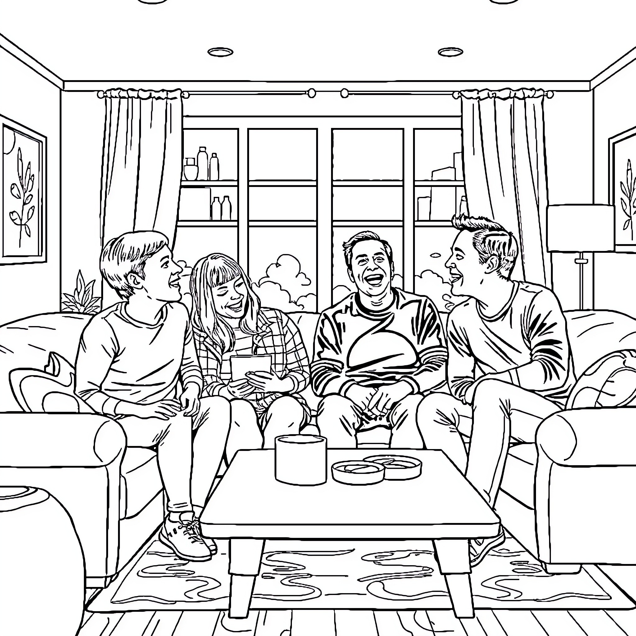 Best Big Bang Theory Coloring Pages (Free Printable PDF)