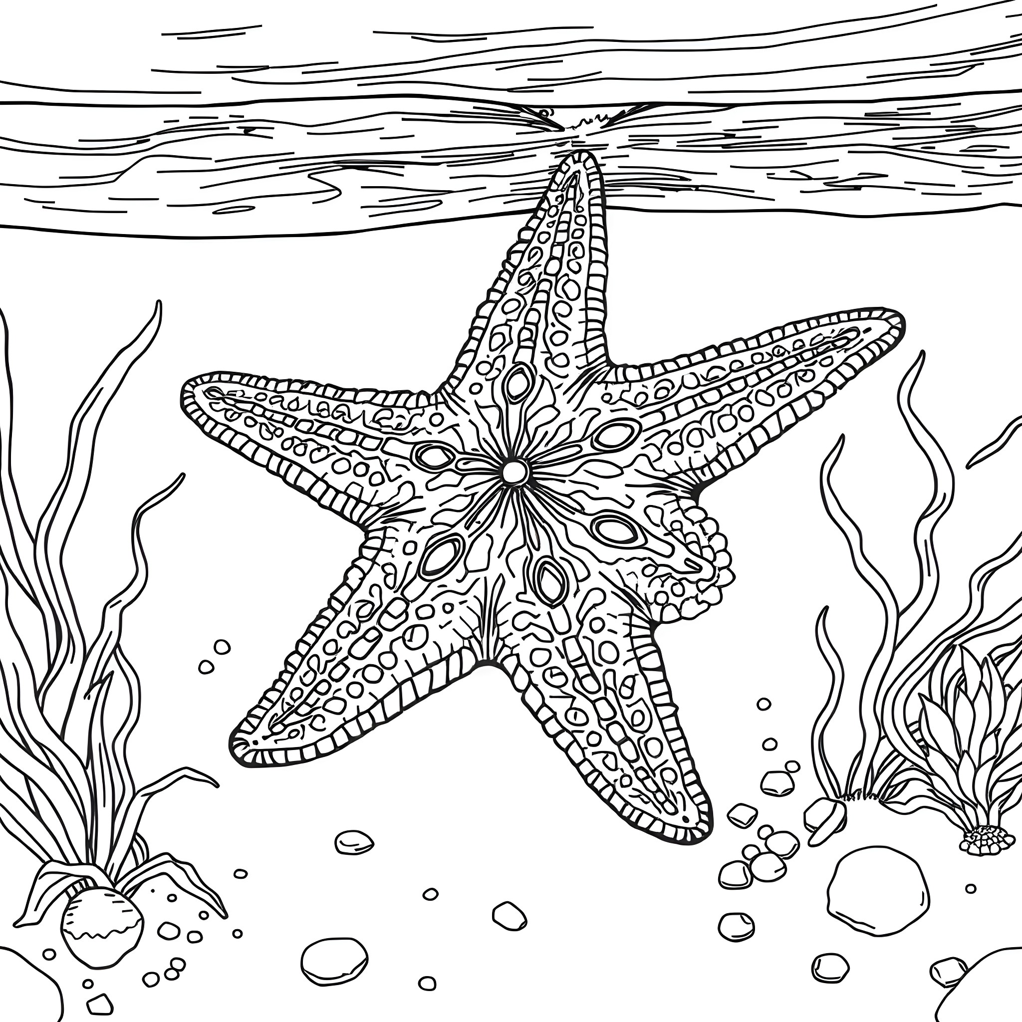 88 Best Starfish Coloring Pages (Free Printable PDFs)