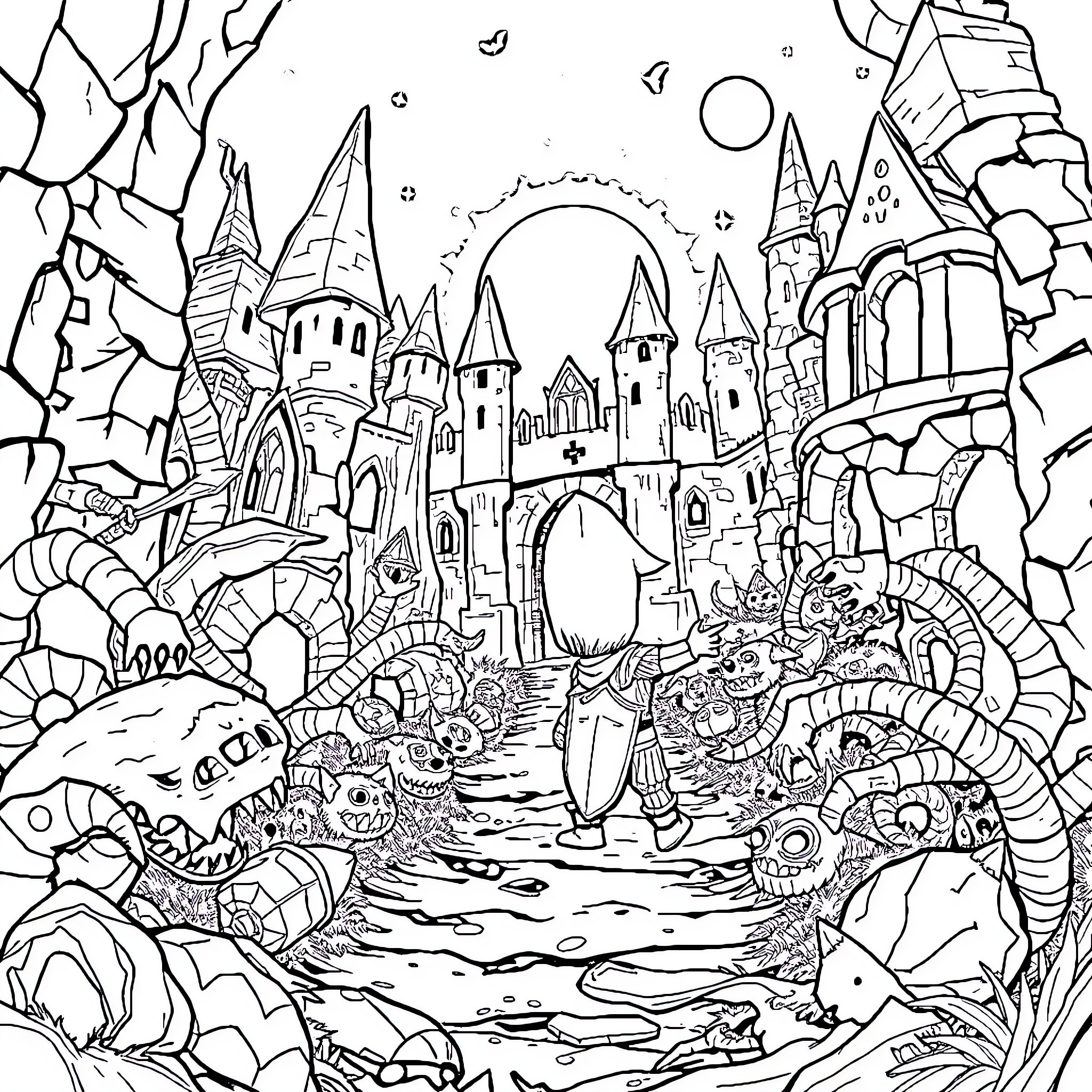 3 Best Hollow Knight Coloring Pages (Free Printable PDFs)