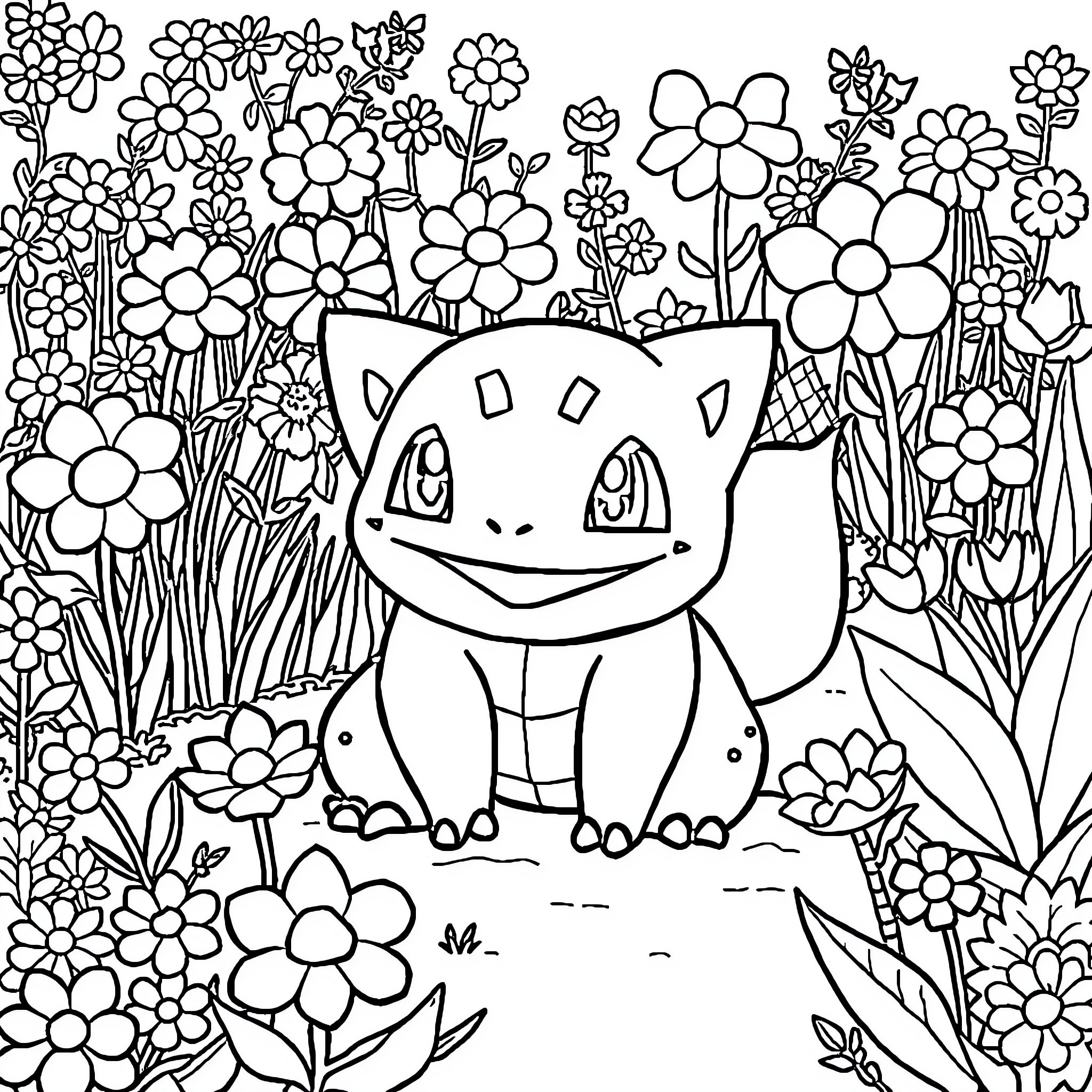 27 Best Bulbasaur Coloring Pages (Free Printable PDFs)
