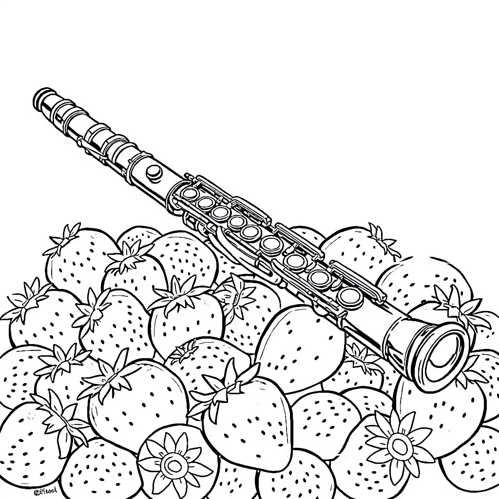 Best Clarinet Coloring Pages (Free Printable PDF)