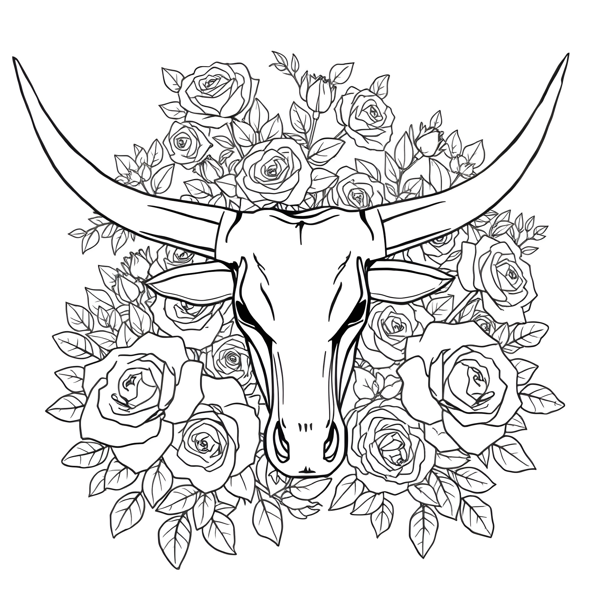 Best Longhorn Coloring Pages (Free Printable PDF)