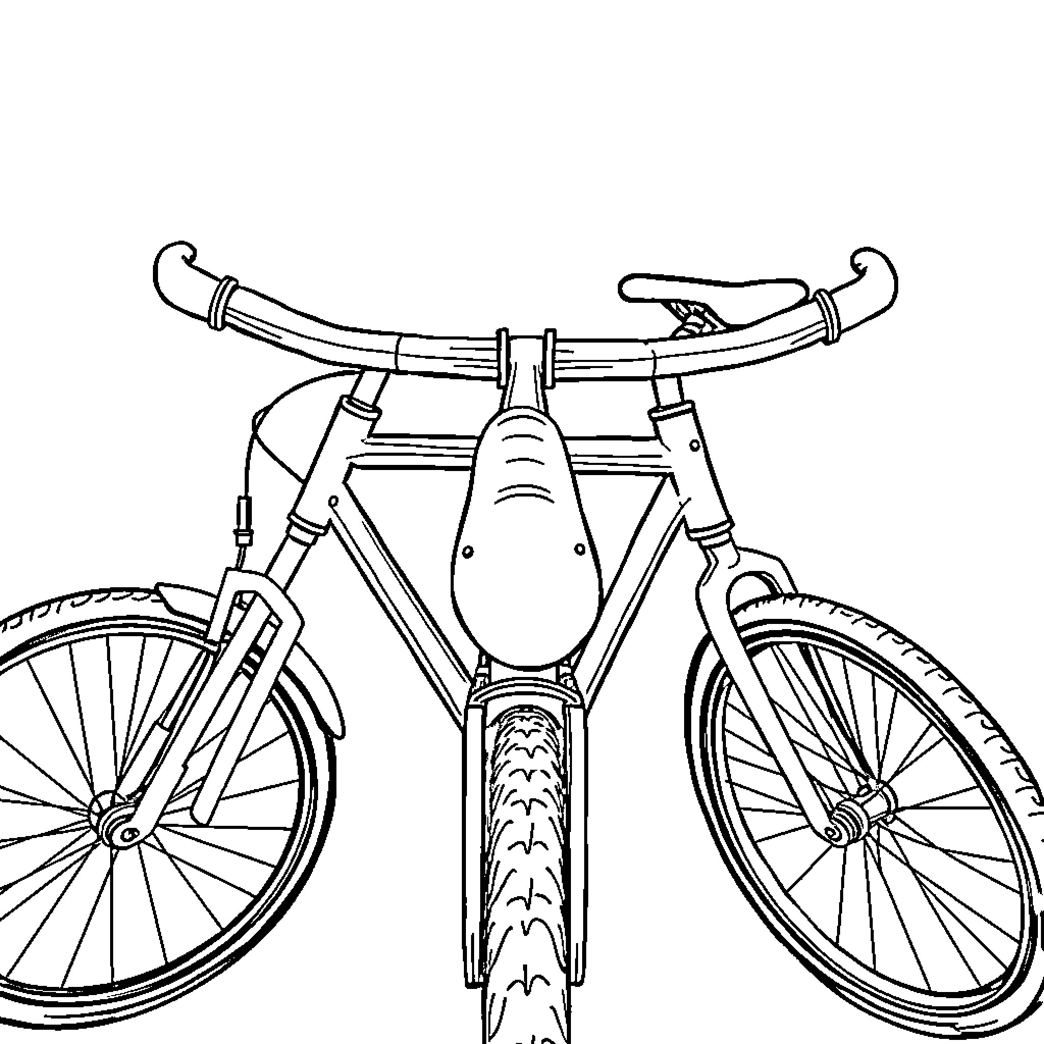 Best Bicycle Coloring Pages (Free Printable PDF)
