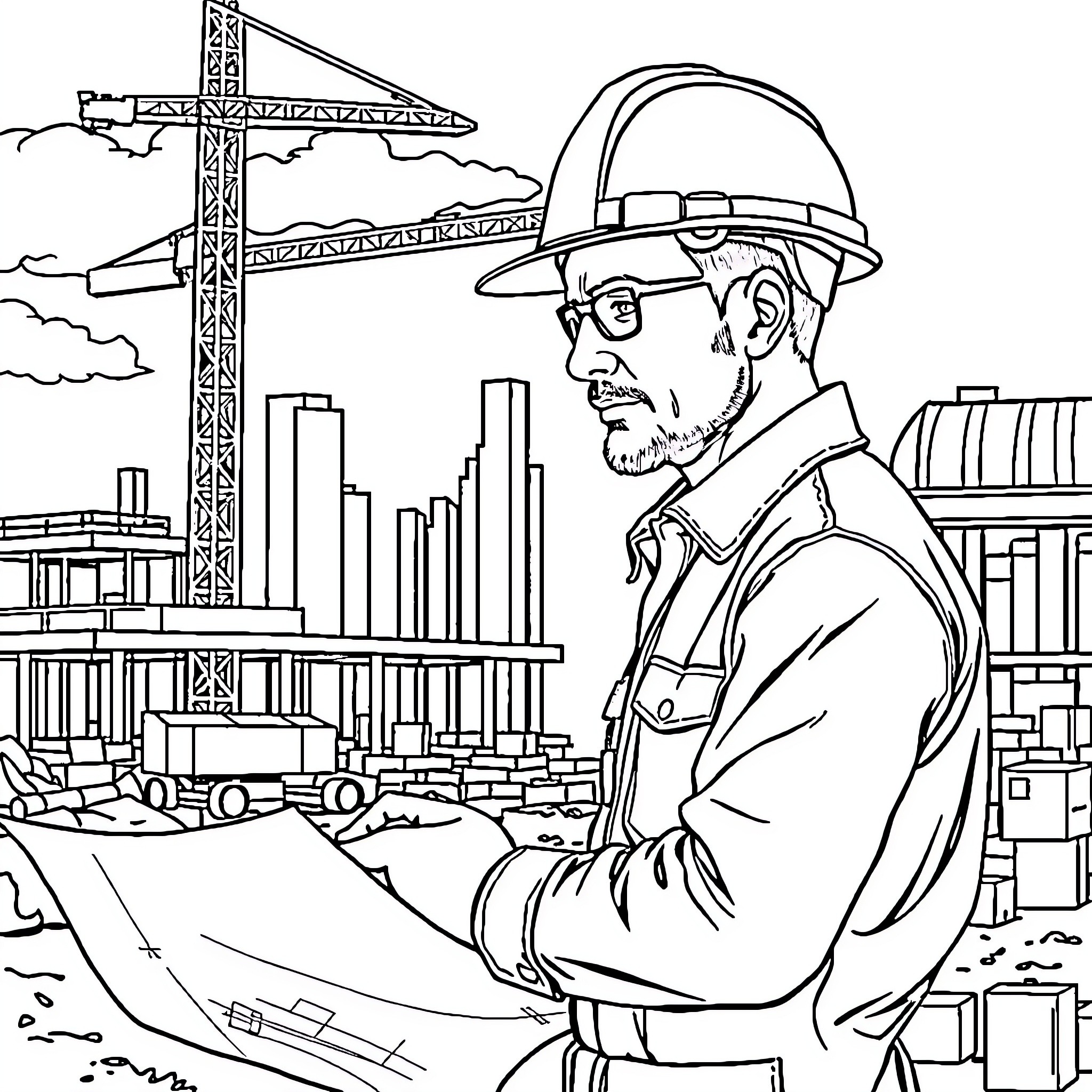 Best Engineer Coloring Pages (Free Printable PDF)