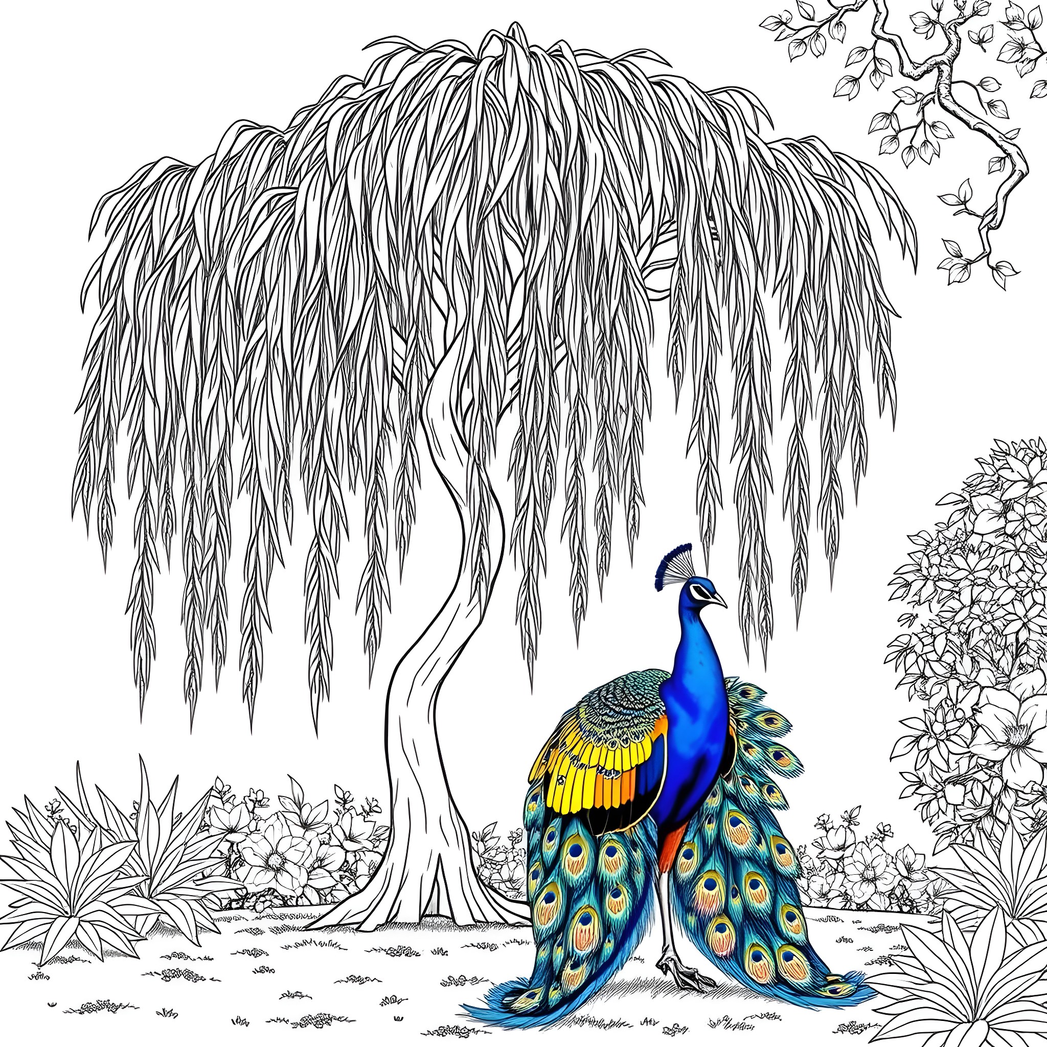 Best Willow Coloring Pages (Free Printable PDF)