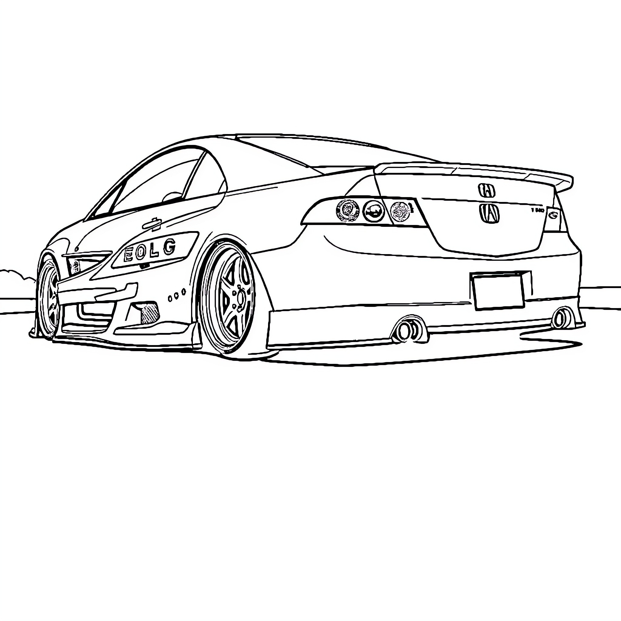 9 Best Acura Coloring Pages (Free Printable PDFs)