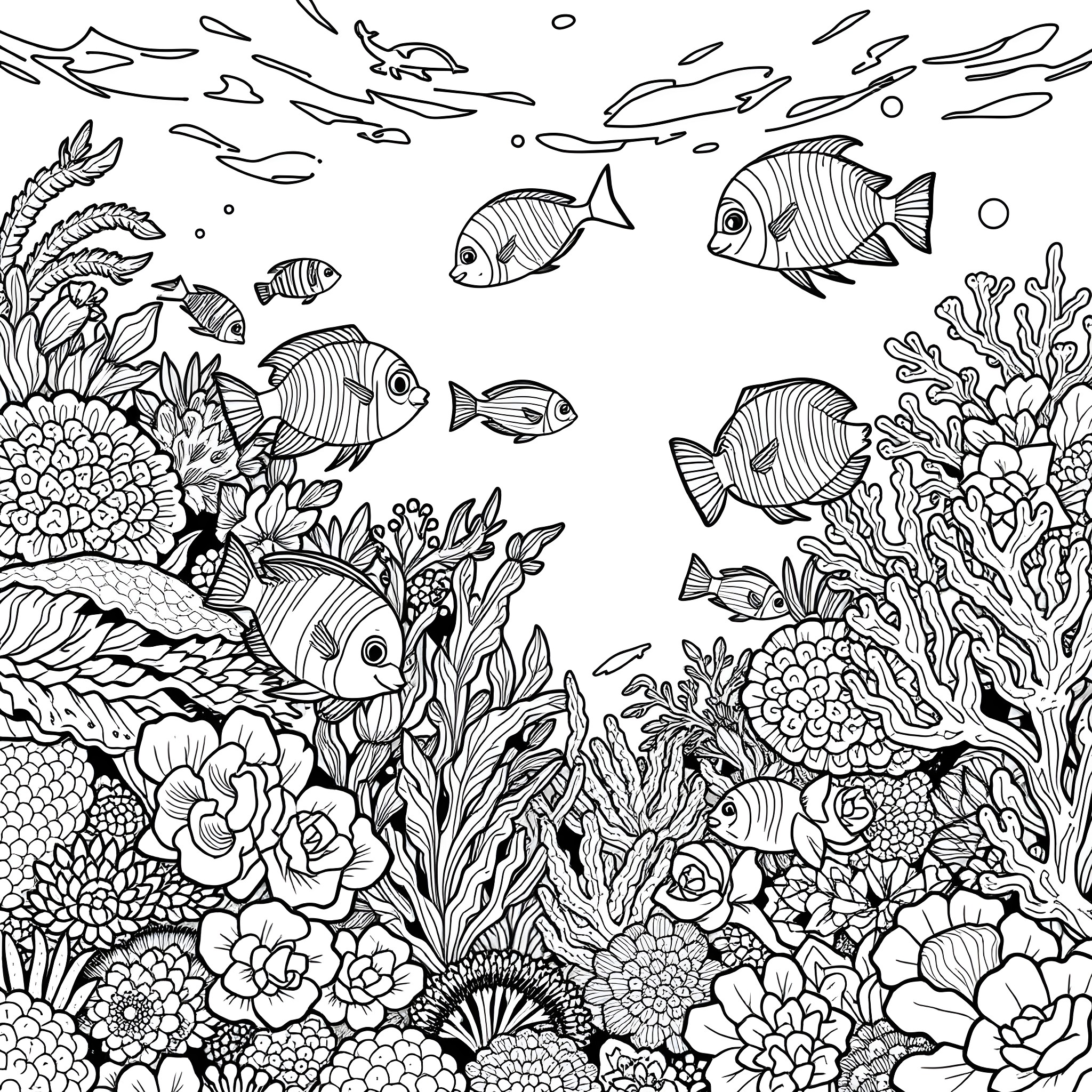 81 Best Fish Coloring Pages (Free Printable PDFs)