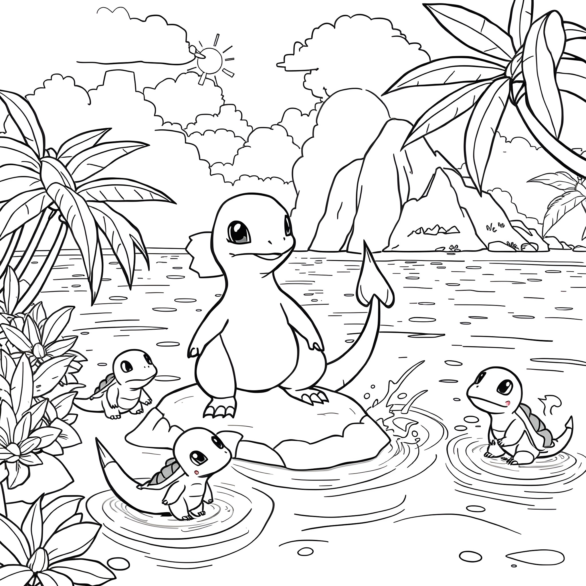 60 Best Charmander Coloring Pages (Free Printable PDFs)