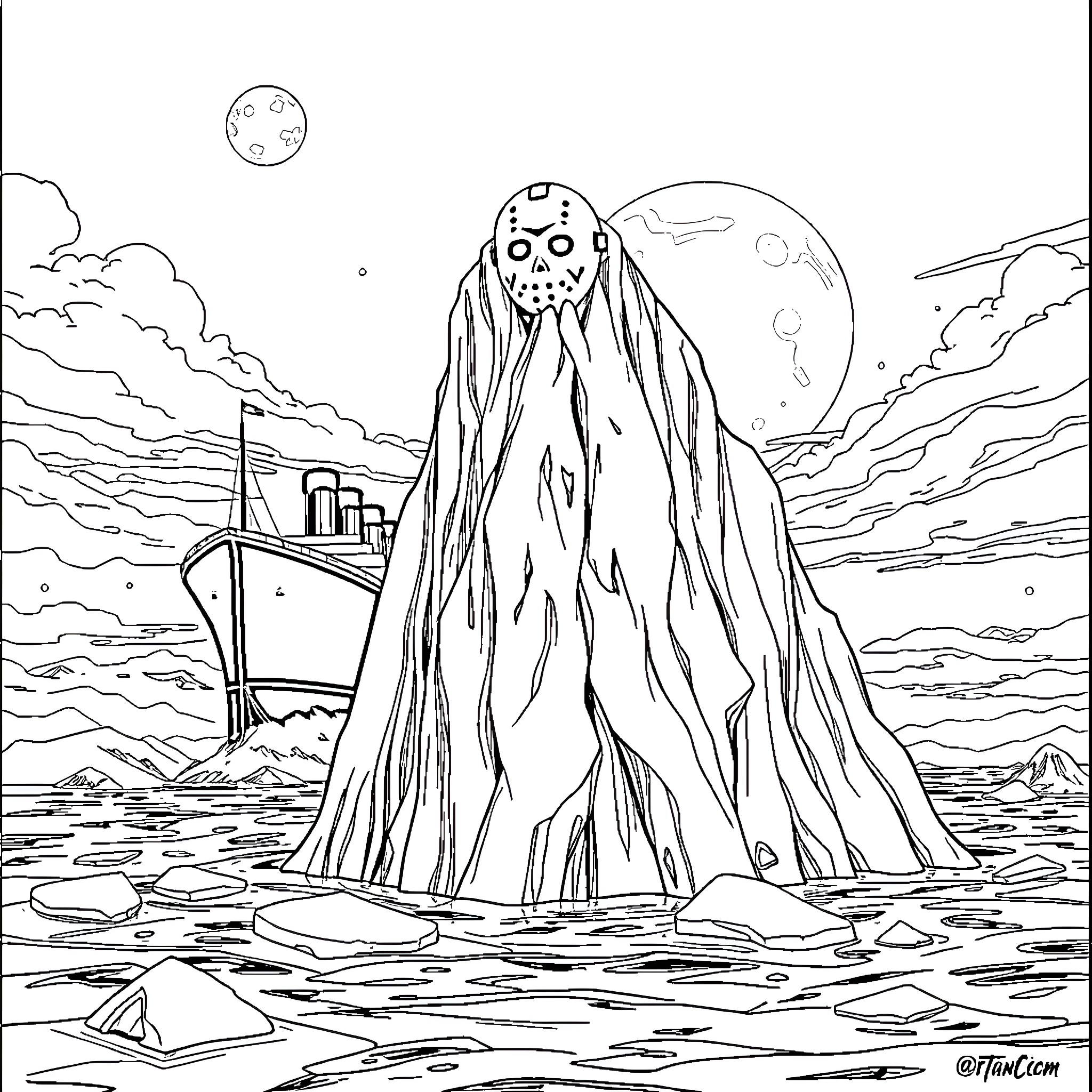 Best Iceberg Coloring Pages (Free Printable PDF)