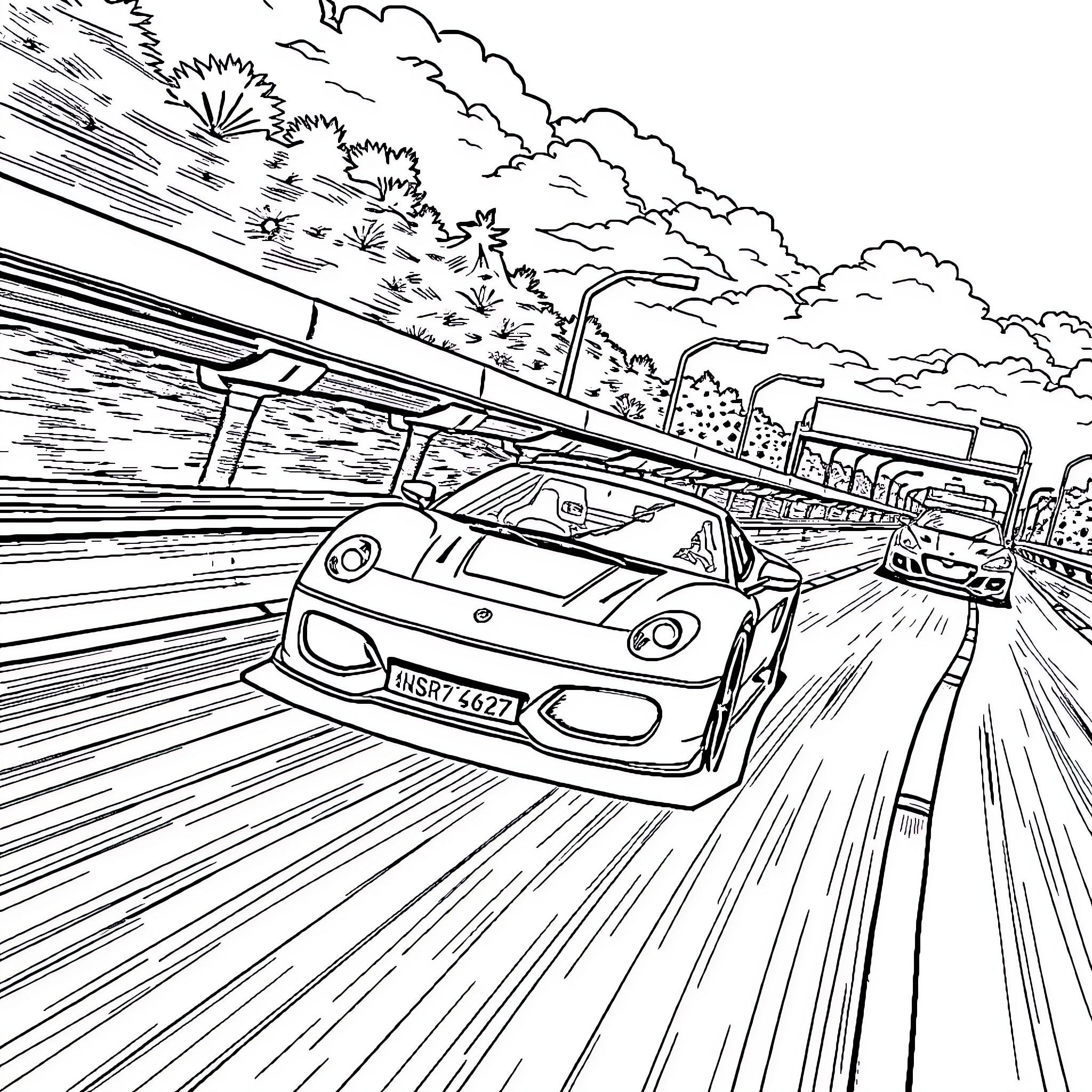 Best Car Coloring Pages (Free Printable PDF)