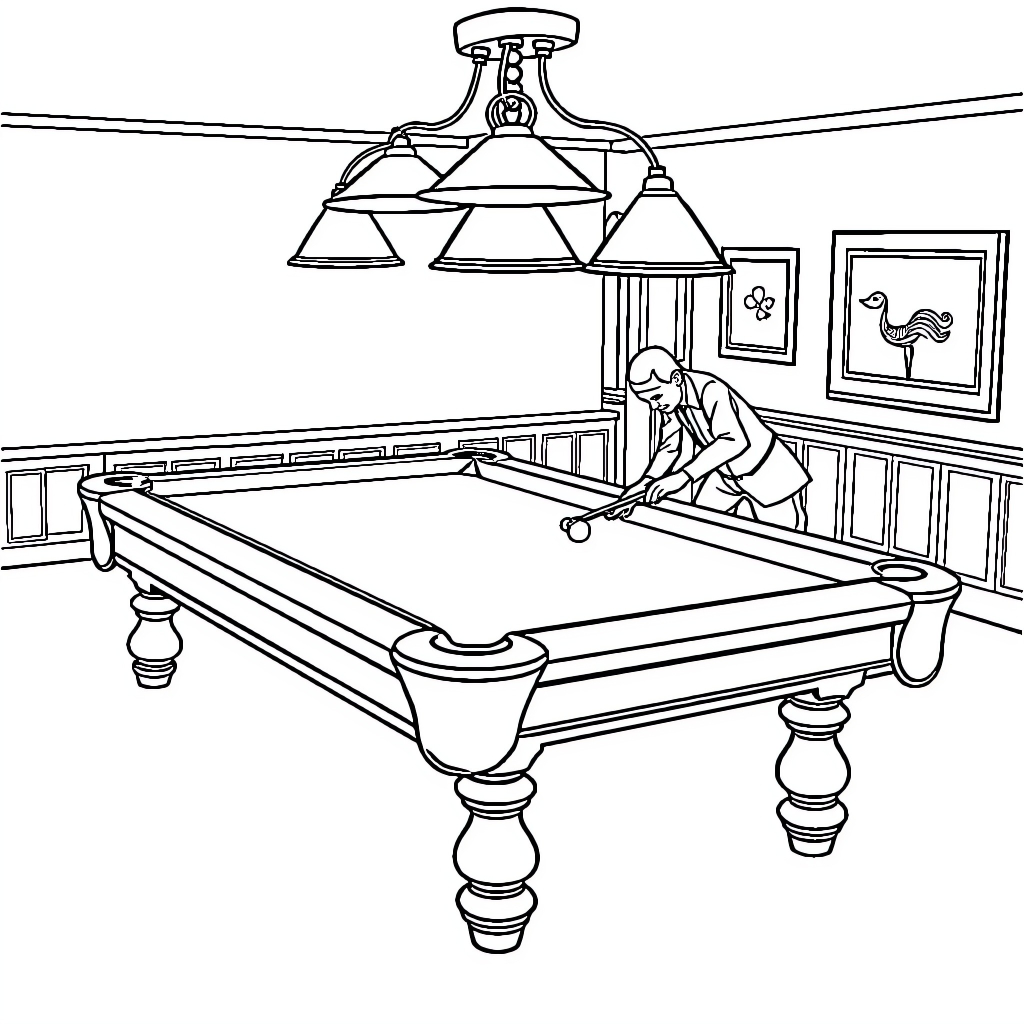 Best Snooker Coloring Pages (Free Printable PDF)