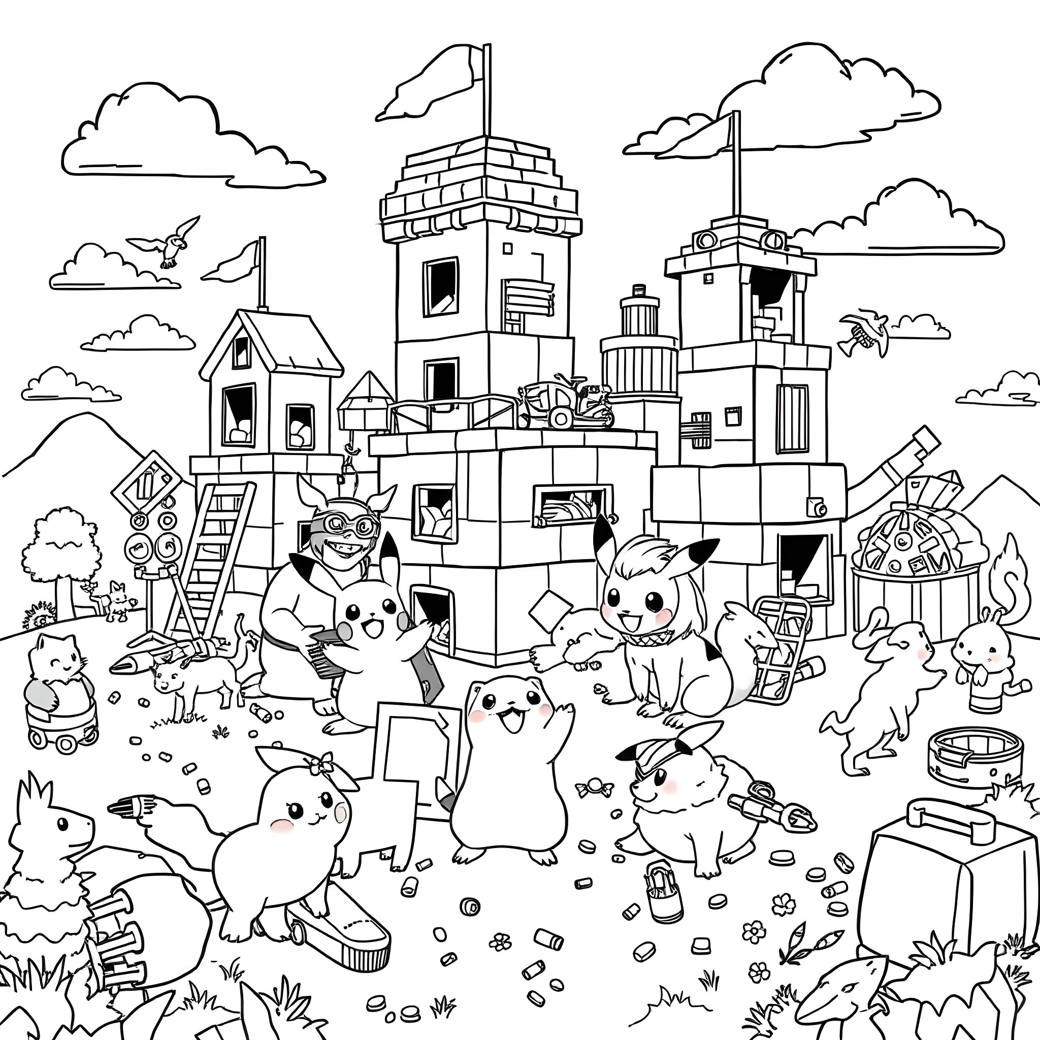 Best Pokémon Coloring Pages (Free Printable PDF)