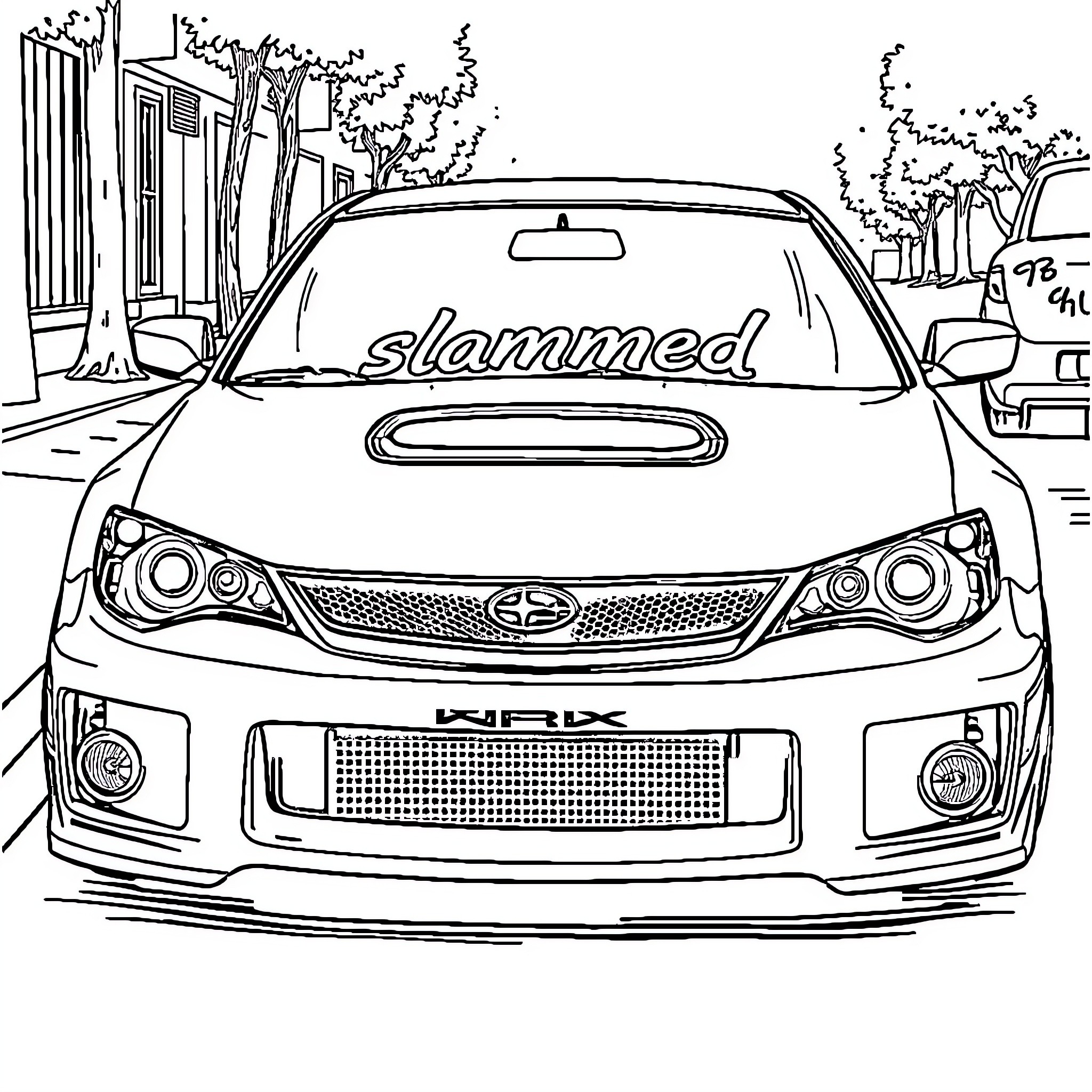 Best Subaru Coloring Pages (Free Printable PDF)