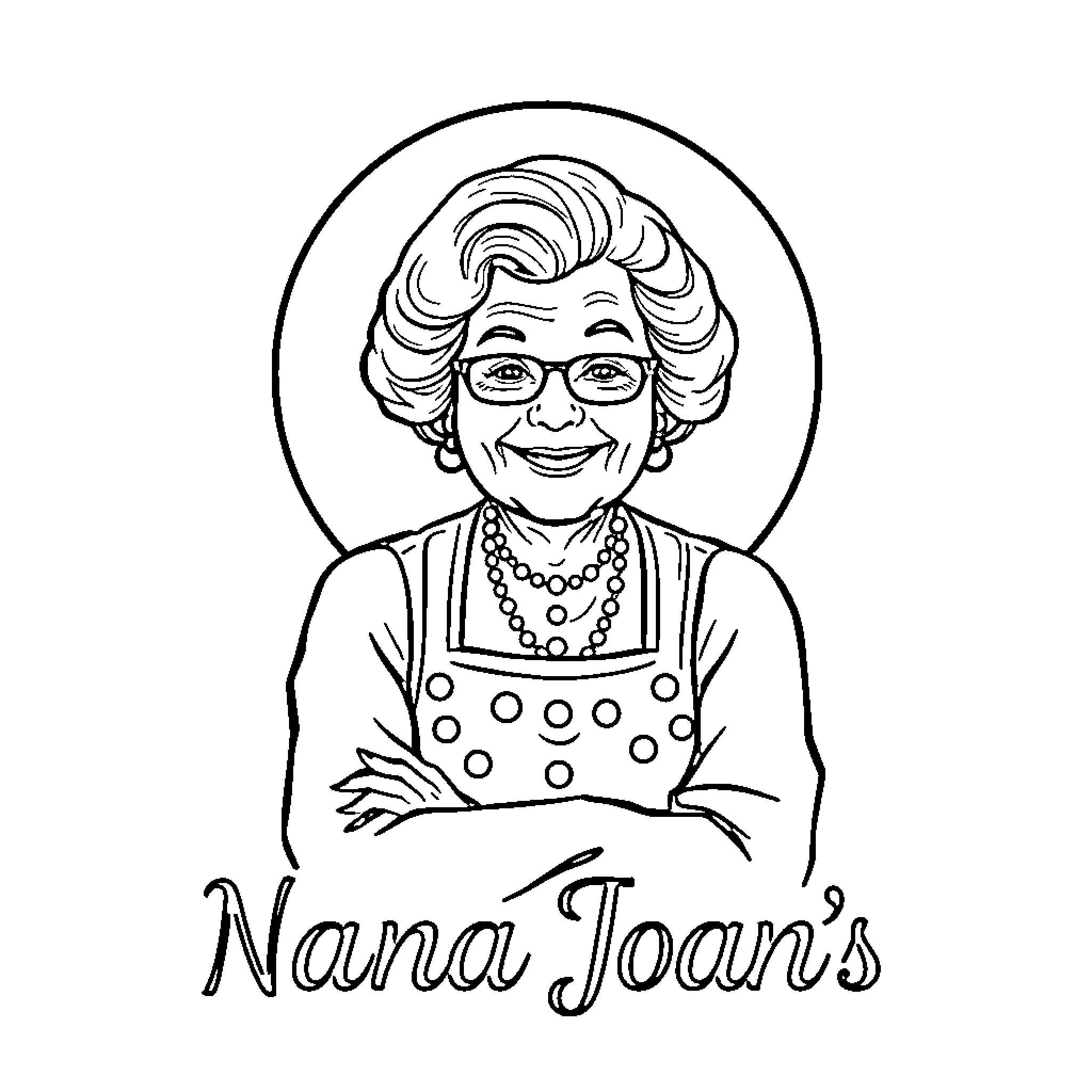 Best Nana Joan Coloring Pages (Free Printable PDF)