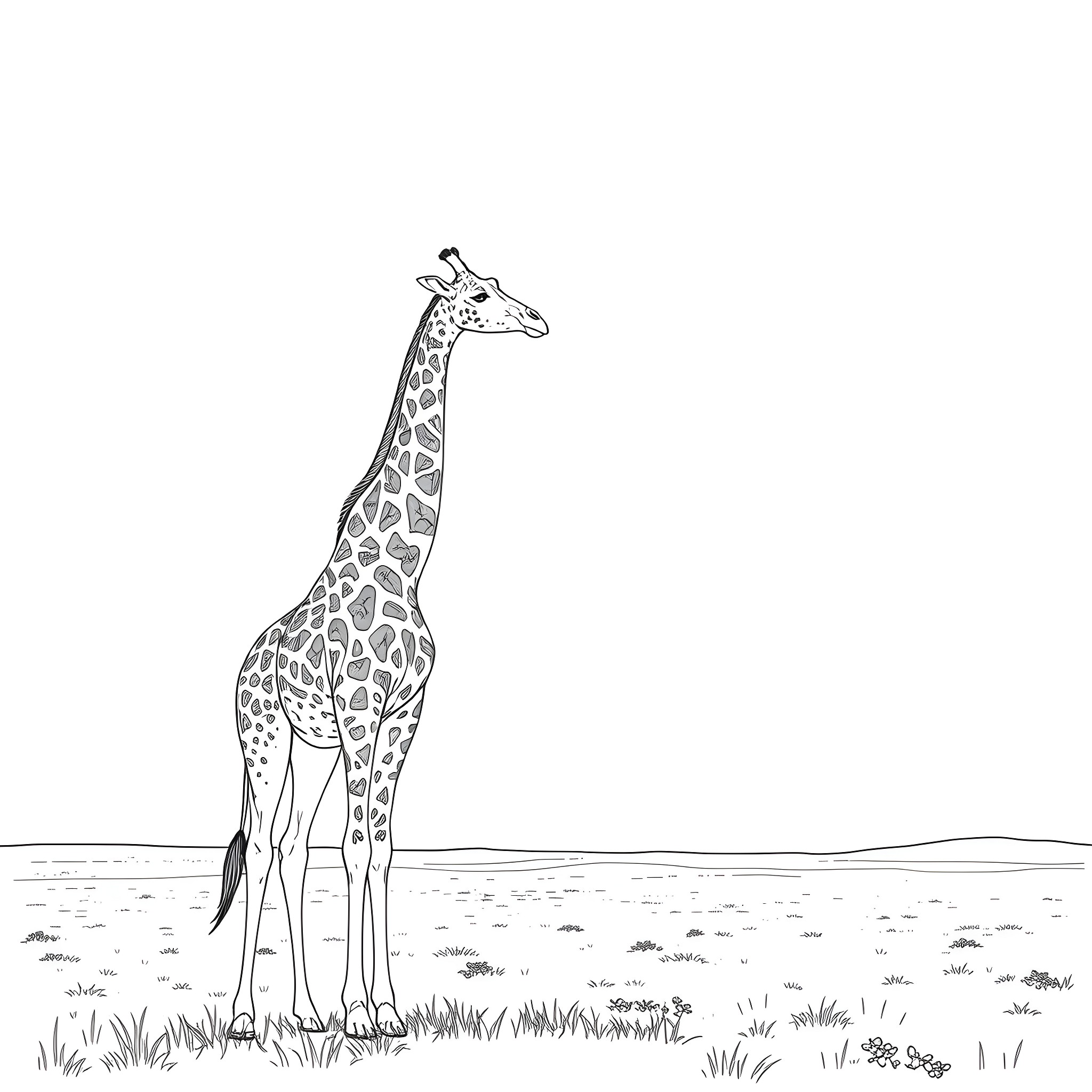 47 Best Giraffe Coloring Pages (Free Printable PDFs)
