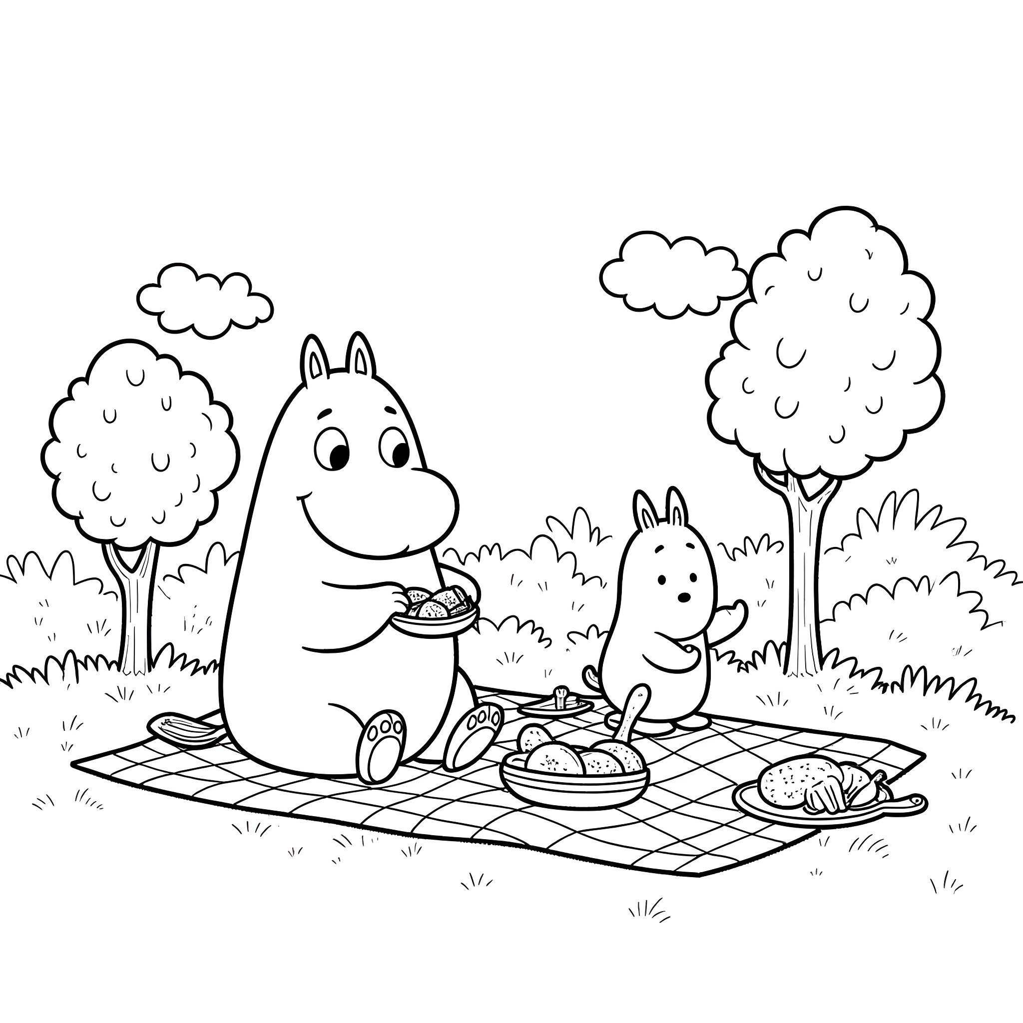 Best Moomin Coloring Pages (Free Printable PDF)