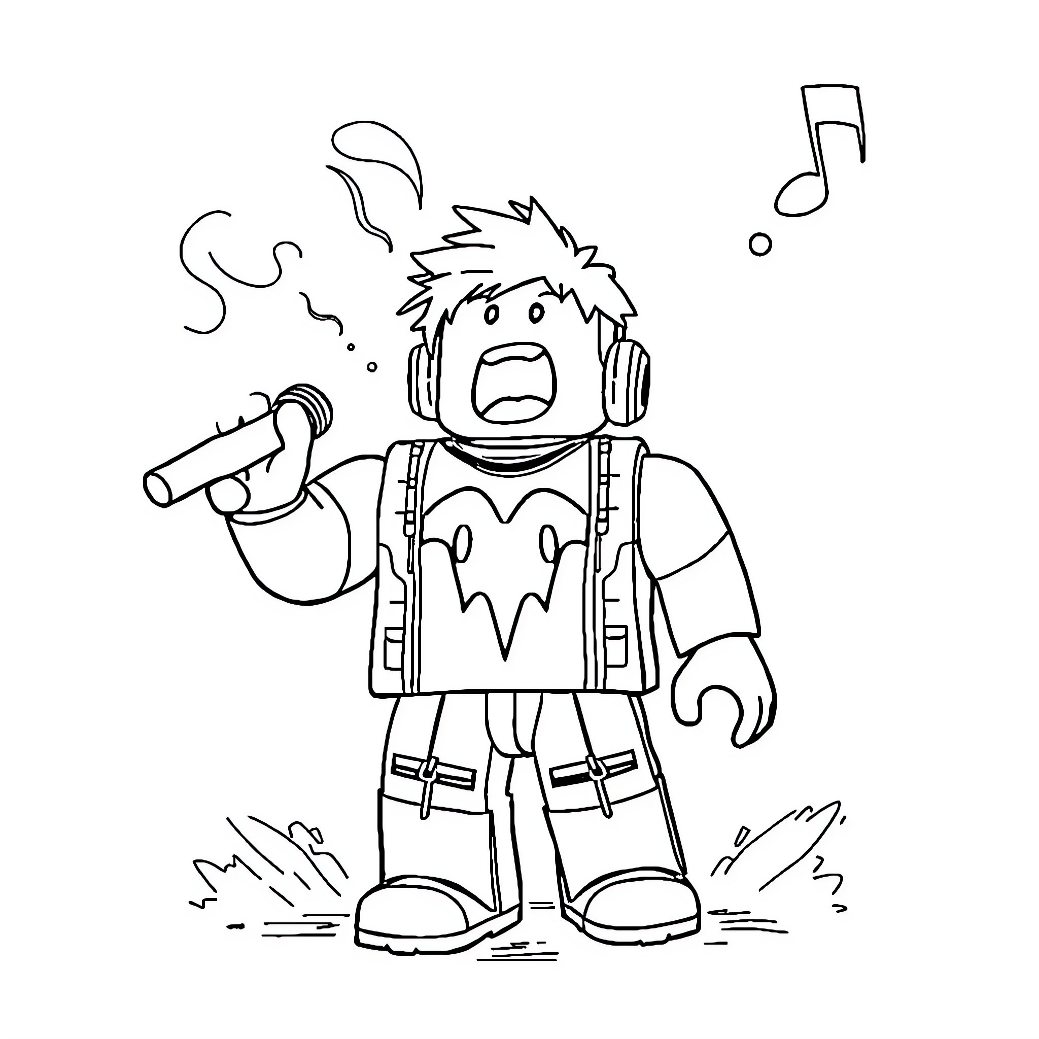 Best Roblox Character Coloring Pages (Free Printable PDF)