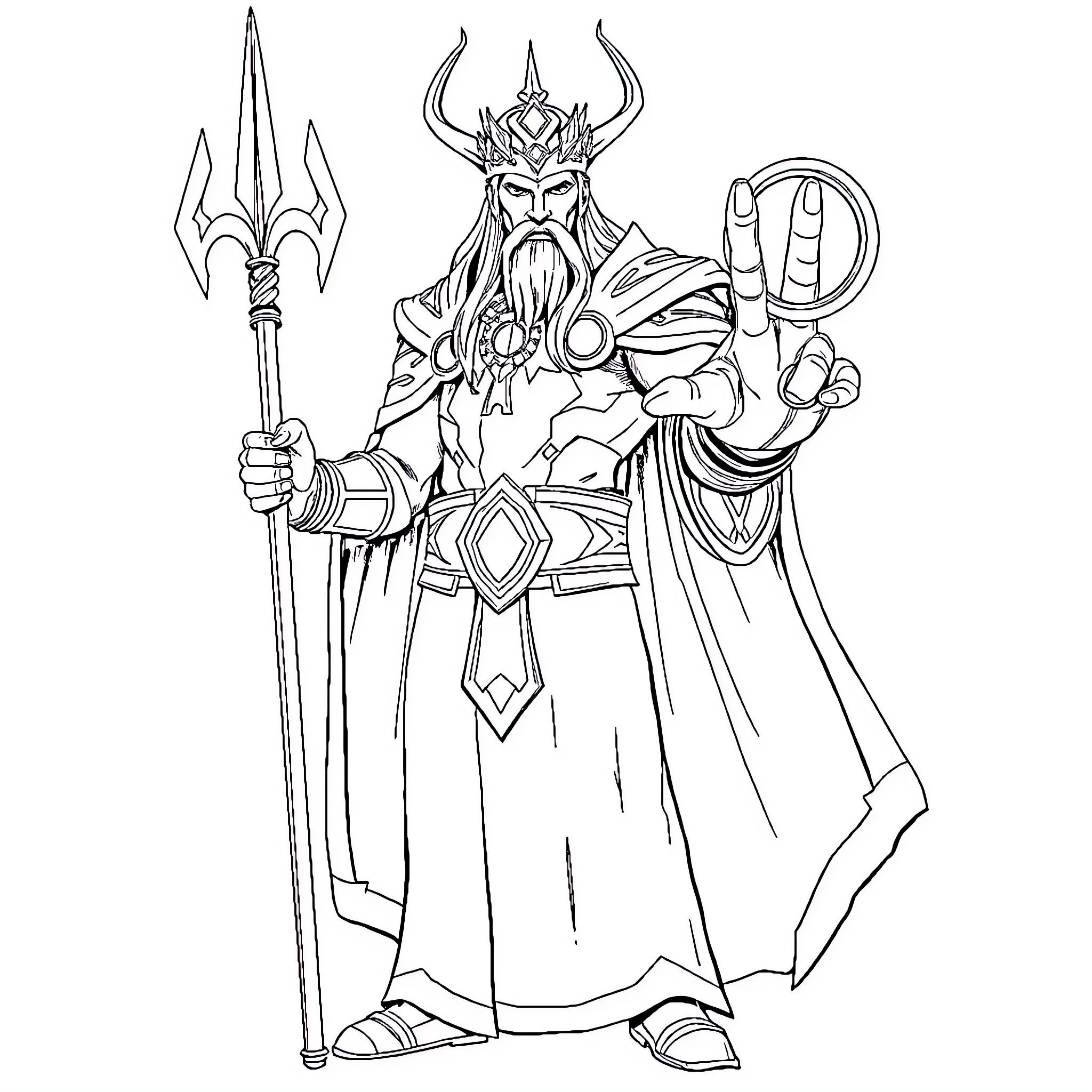Best Odin Coloring Pages (Free Printable PDF)