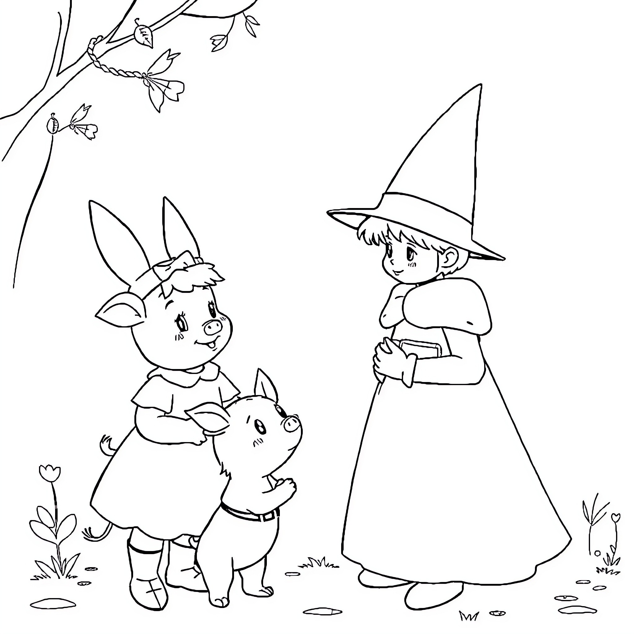 Best Fairy Tale Characters Coloring Pages (Free Printable PDF)