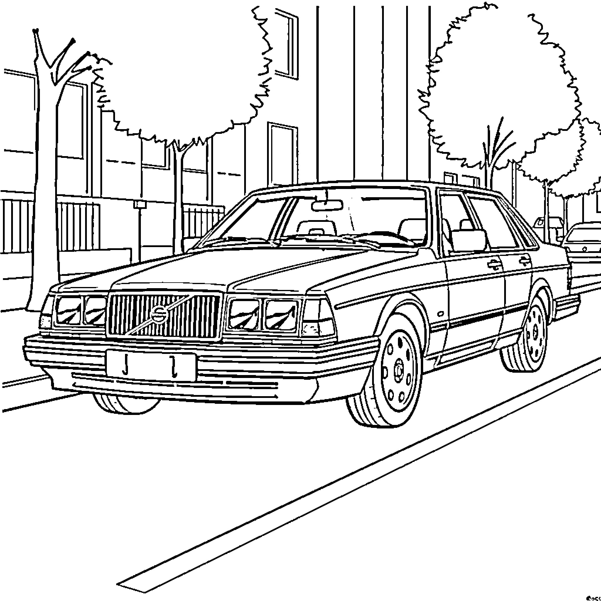 Best Volvo Coloring Pages (Free Printable PDF)