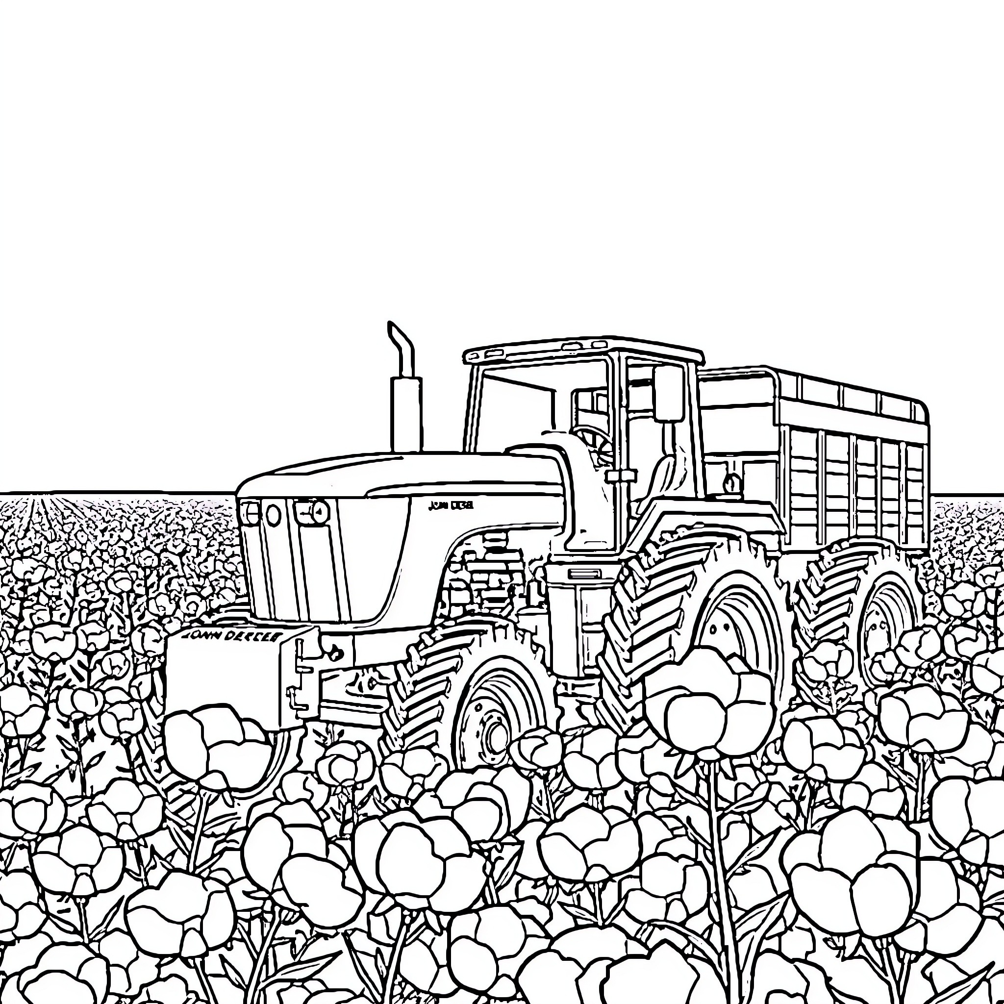 Best Cotton Picker Coloring Pages (Free Printable PDF)