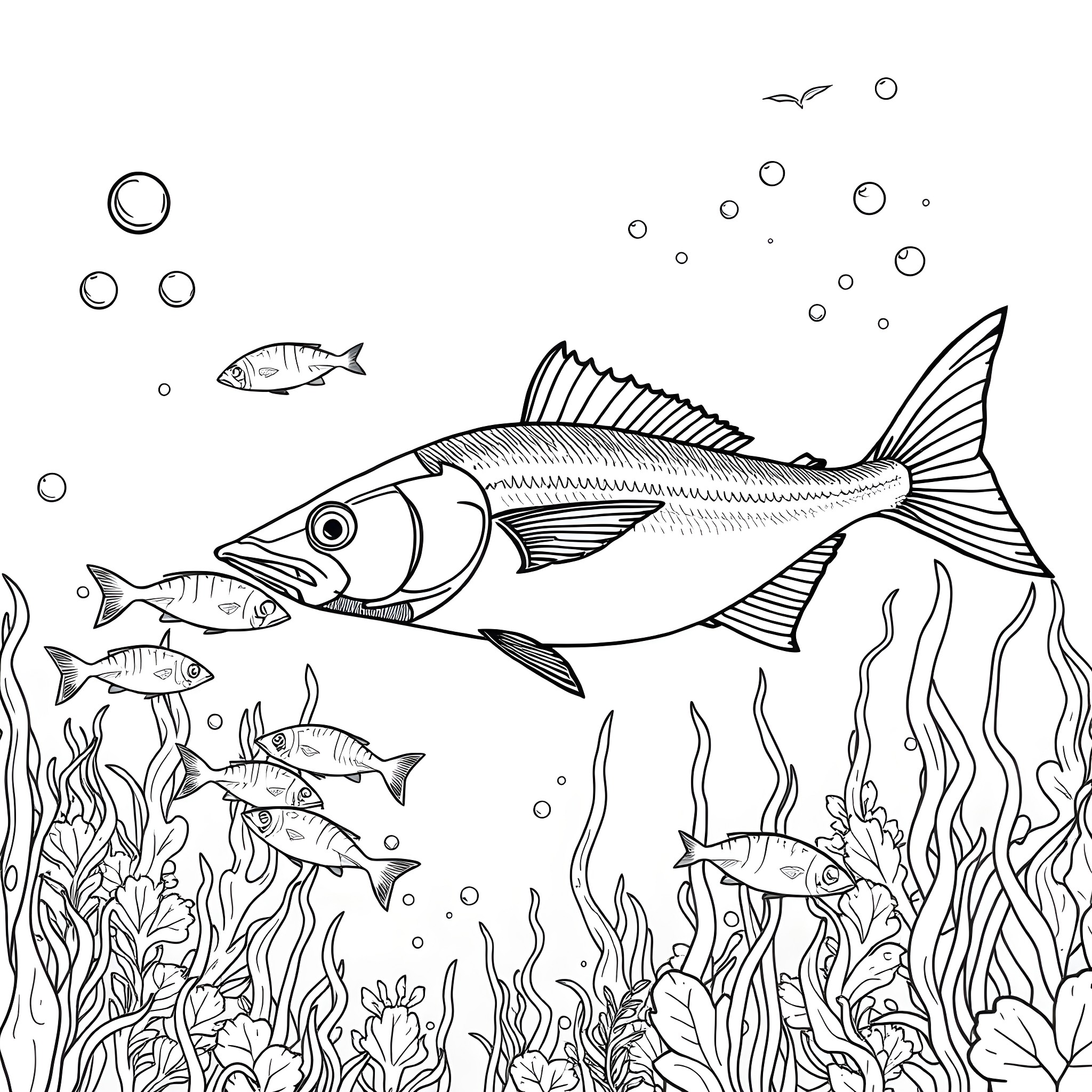 Best Fish Coloring Pages (Free Printable PDF)