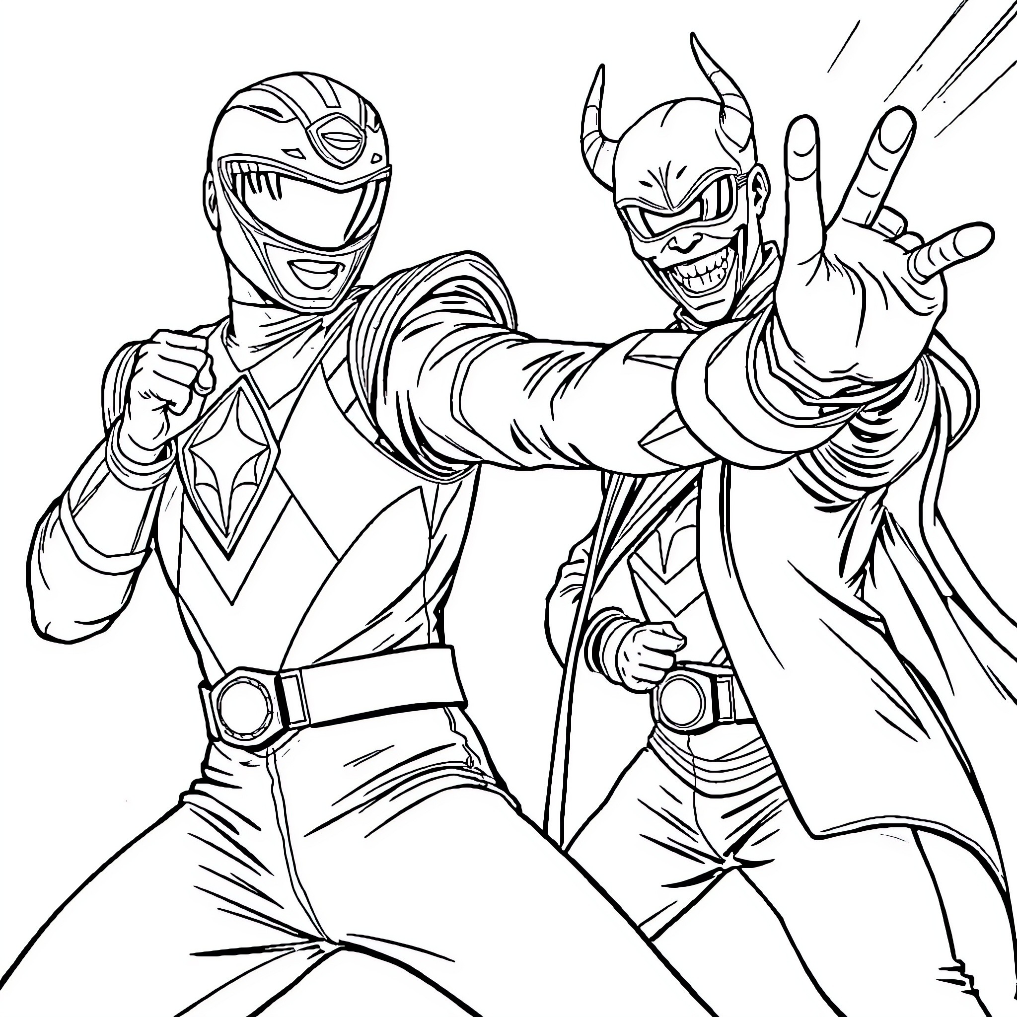 154 Best Power Ranger Coloring Pages (Free Printable PDFs)